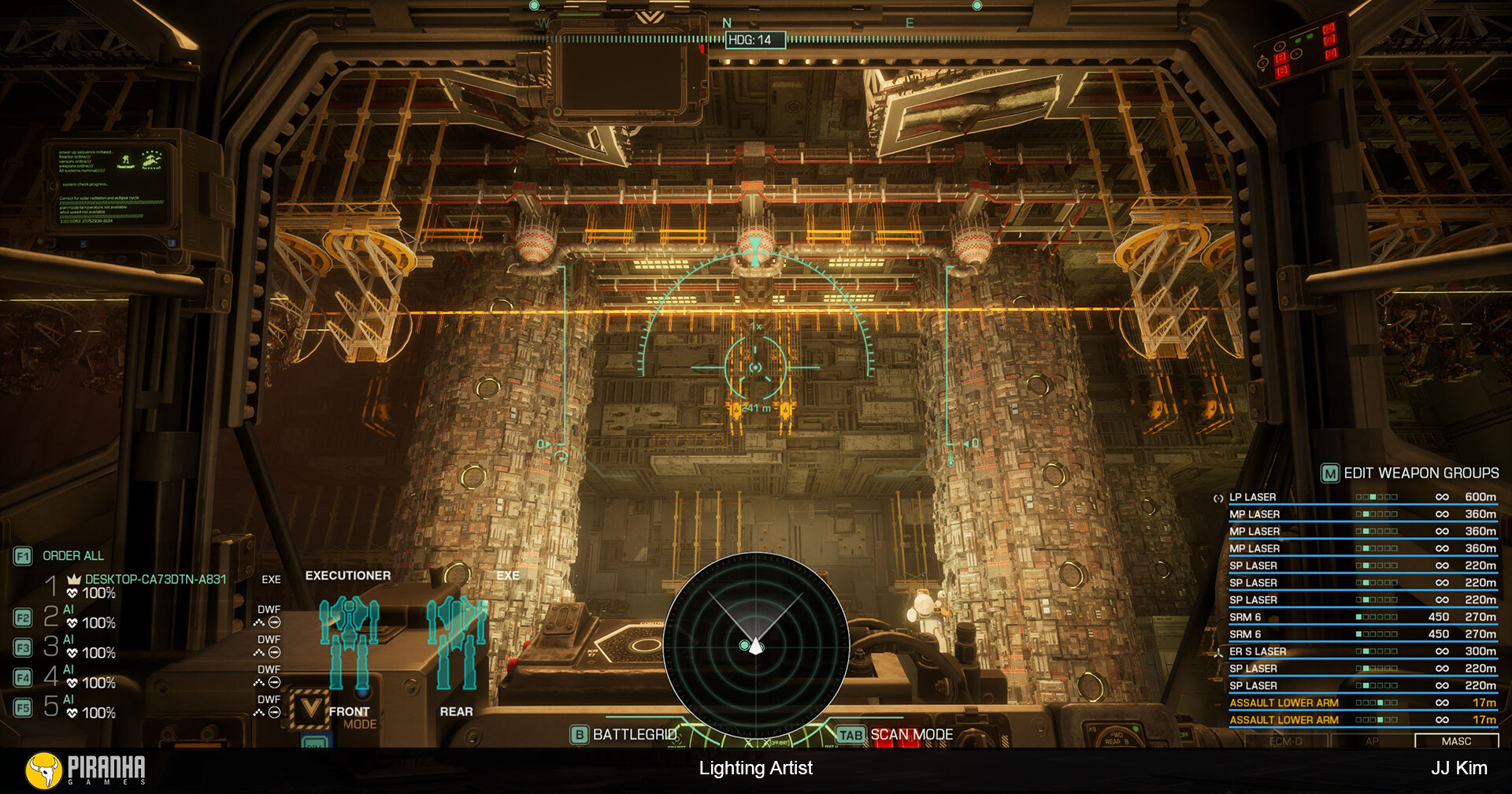 JJ Kim - MechWarrior 5: Clans - Senior Lighter: JJ Kim