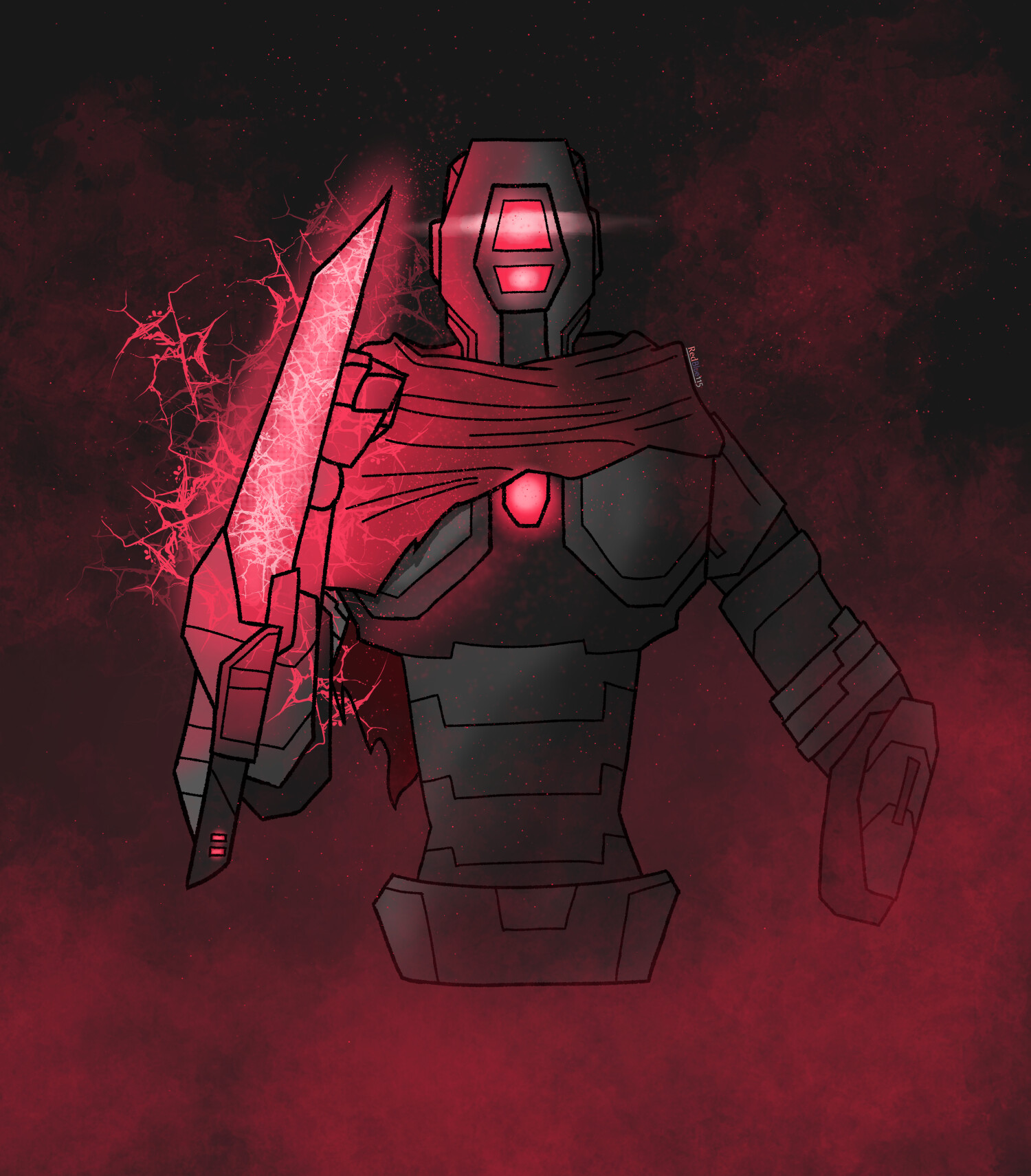 ArtStation - STARFALL: Red Strider