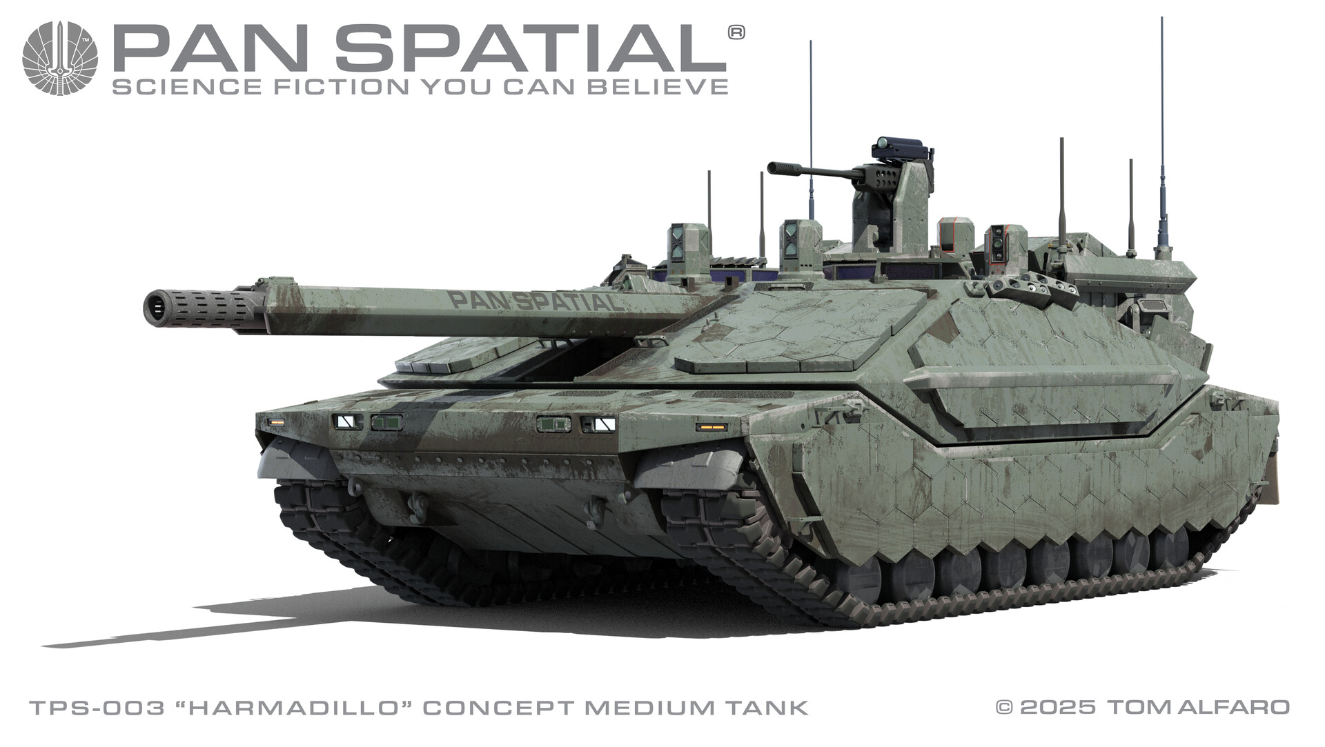 PAN SPATIAL Aerospace Concept Design - TPS-003 'Harmadillo' Concept ...