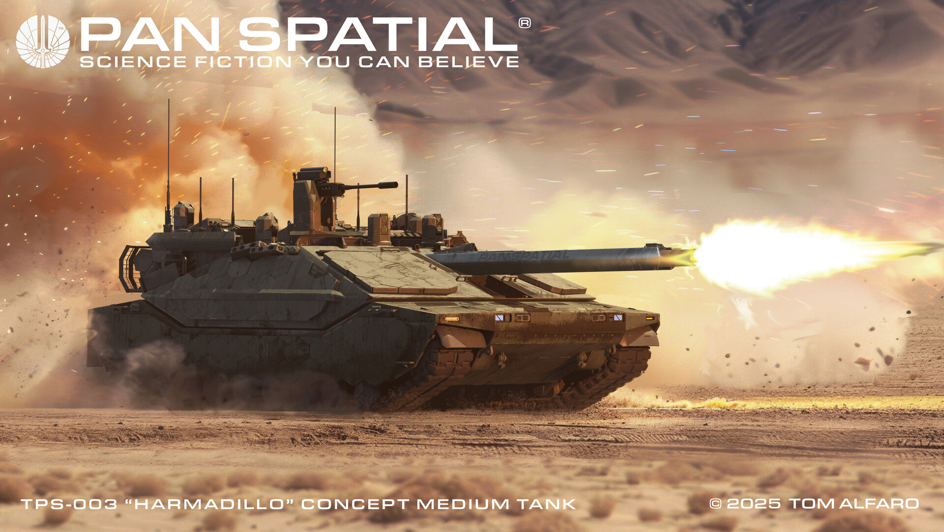 PAN SPATIAL Aerospace Concept Design - TPS-003 'Harmadillo' Concept ...