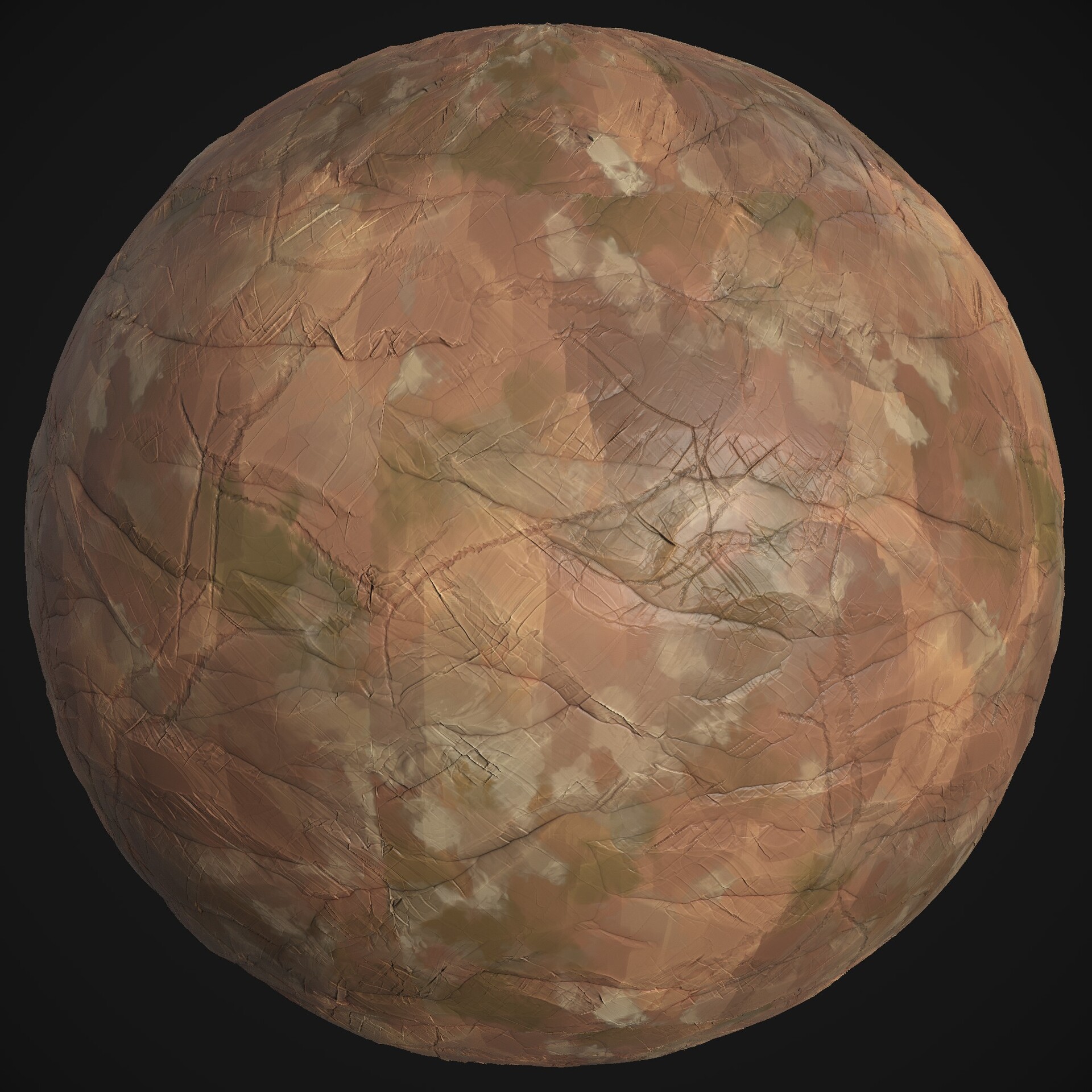 ArtStation - Procedural Moldy Rock Texture