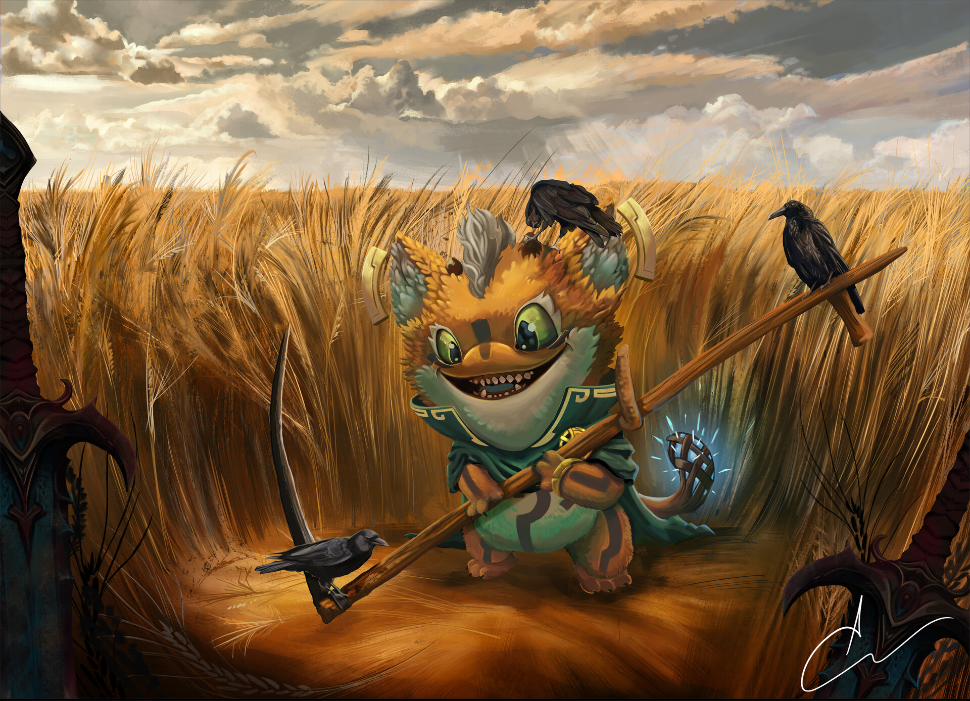 ArtStation - Swords to Plowshares - Secret Lair Loot edition