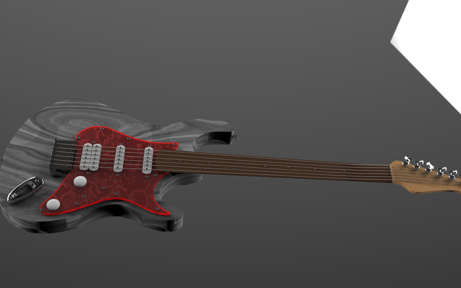 ArtStation - 3d guitar model