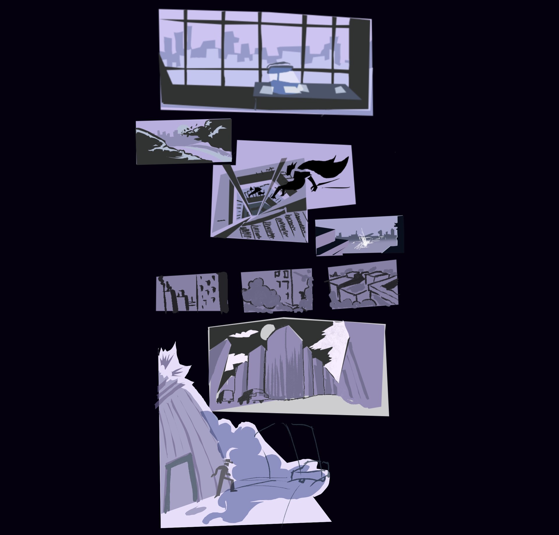 ArtStation - Batman thumbnails