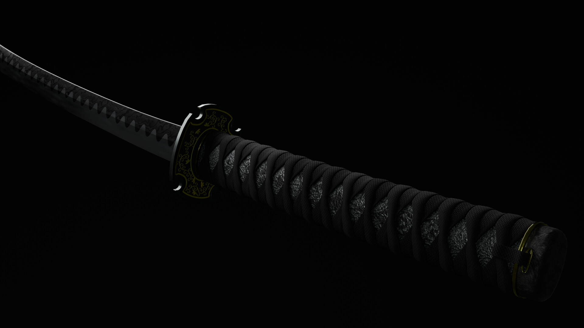 ArtStation - Samurai sword "Katana"