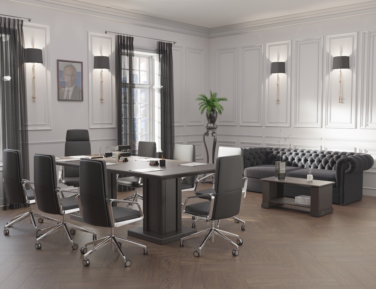 ArtStation - A classic-style meeting room