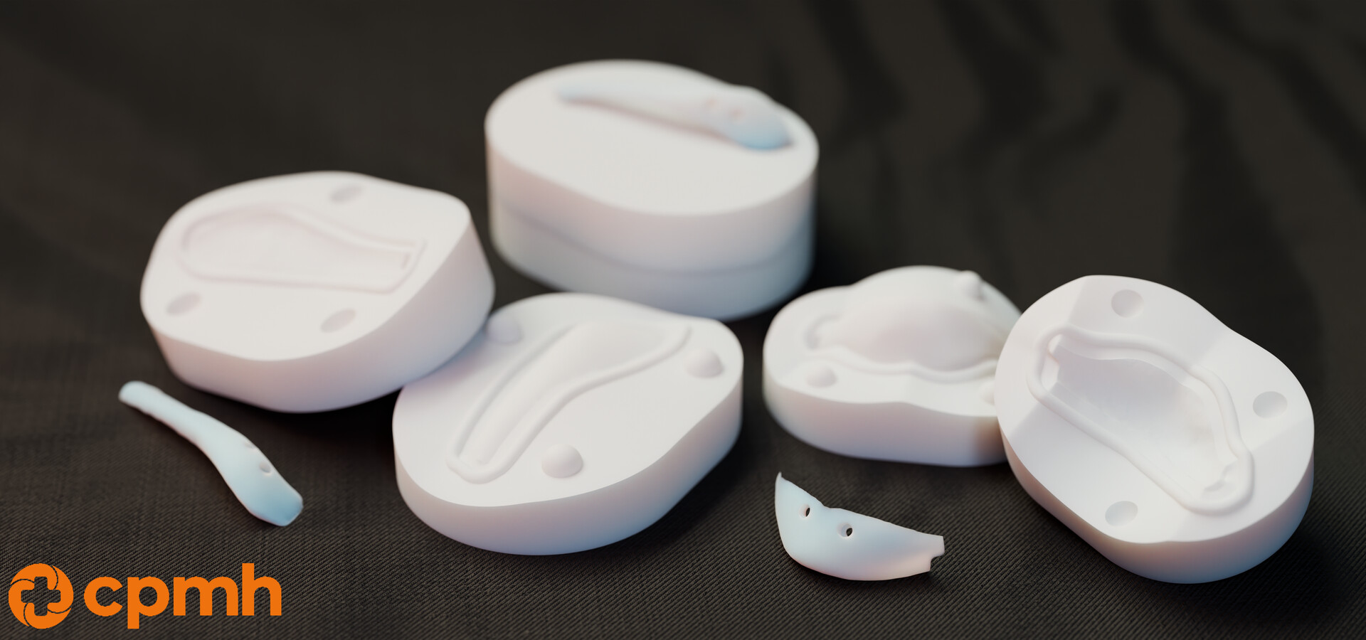 ArtStation - 3D Render of Custom Implants - CPMH Digital