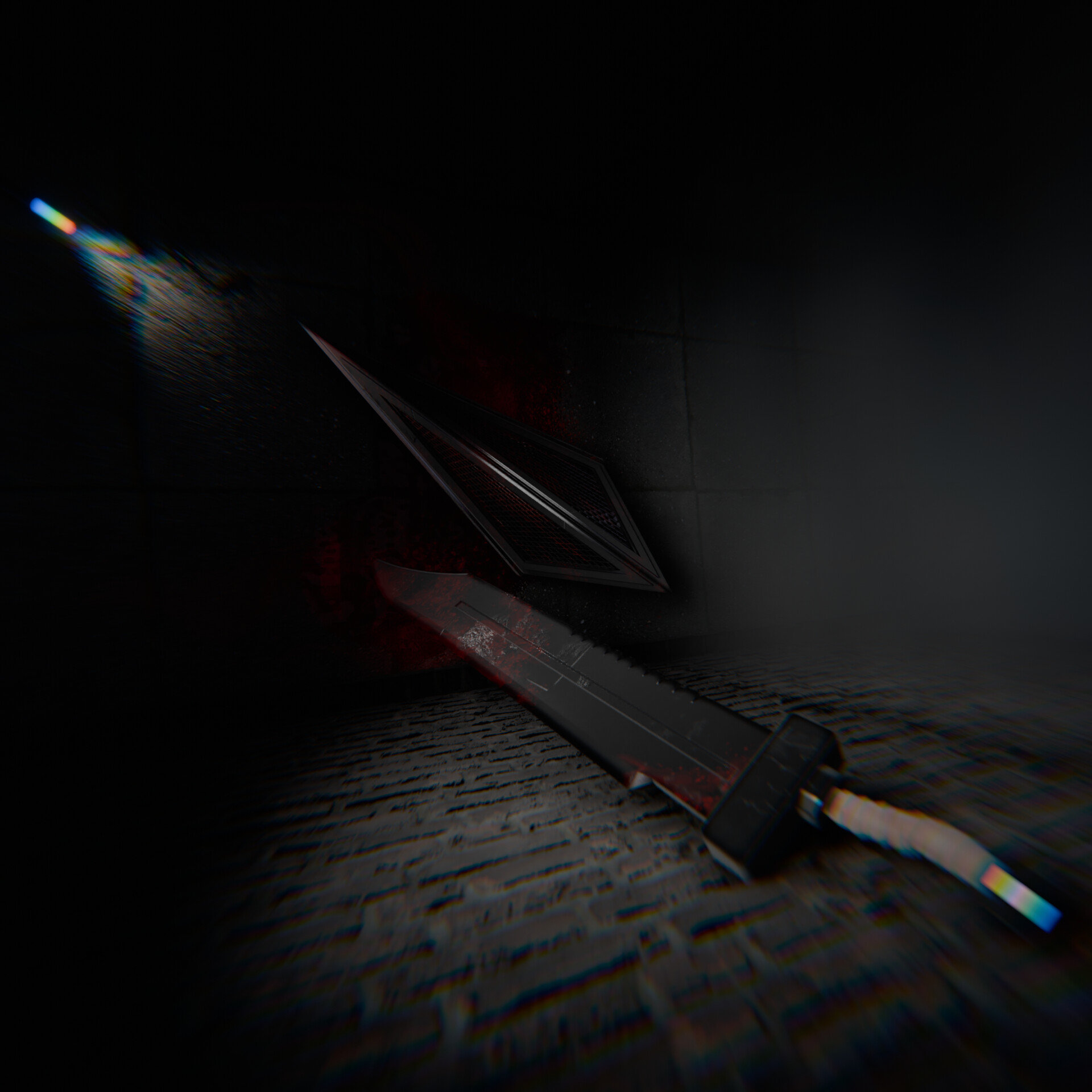 ArtStation - Pyramid Head's Great Knife and Helmet