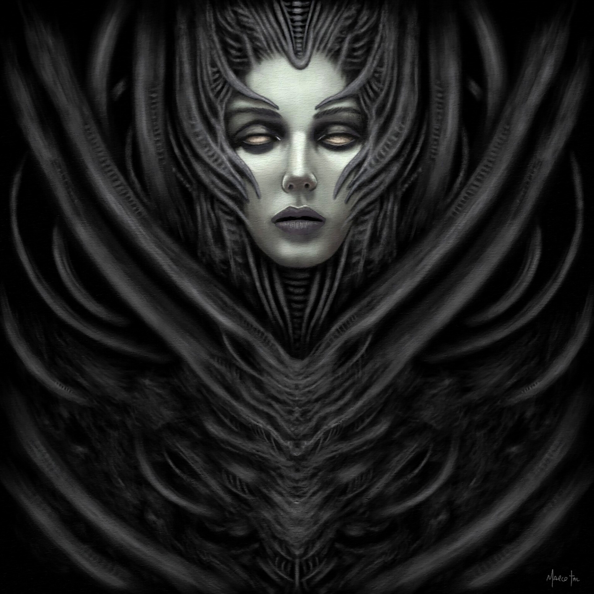 ArtStation - Queen of the abyss