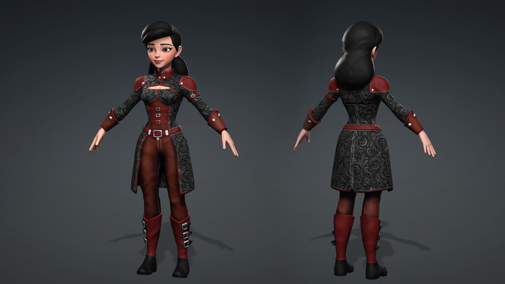 ArtStation - Disney Style Female Character