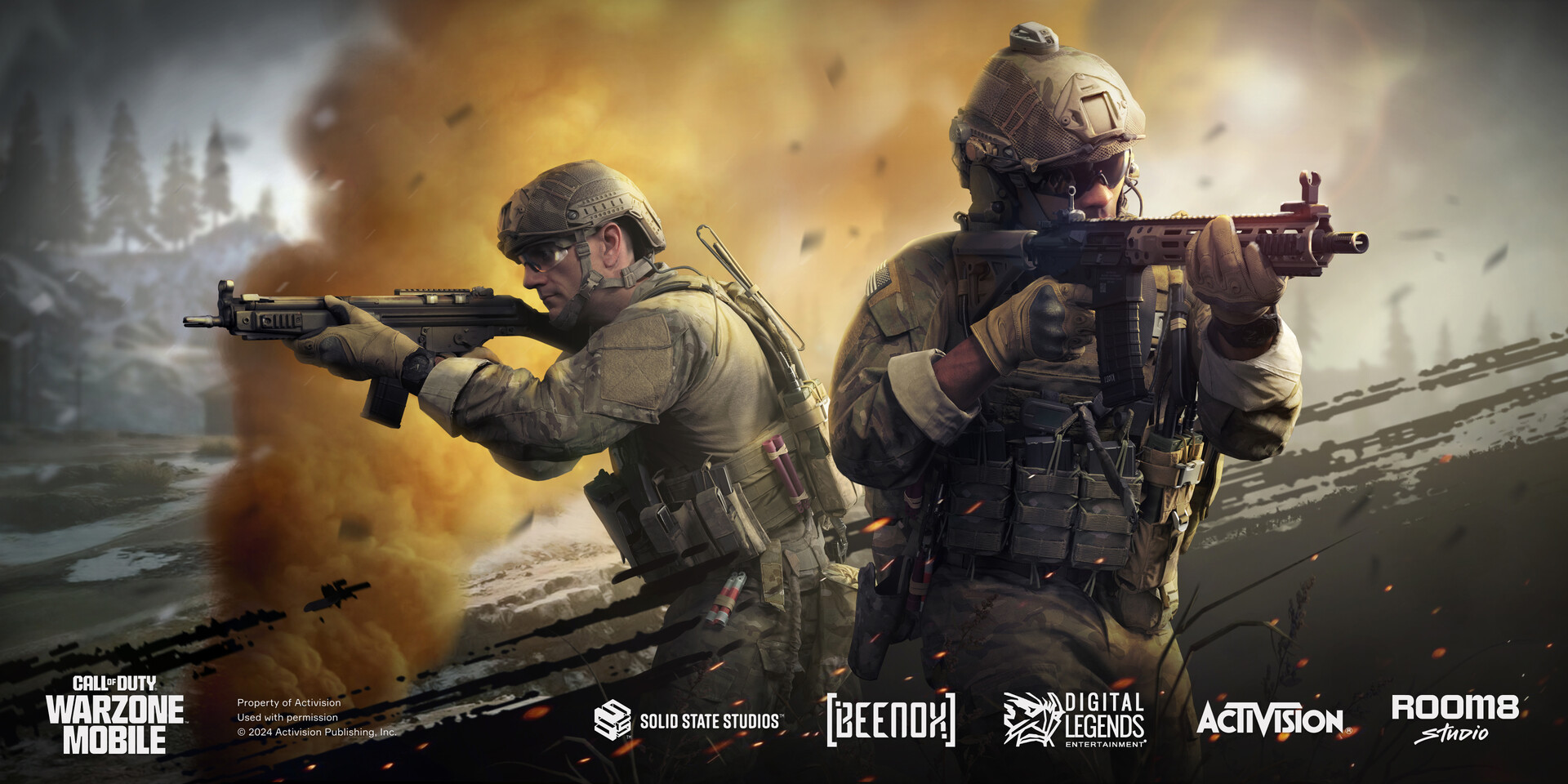 Room 8 Studio - Portfolio - Key Art (Call of Duty: Warzone Mobile)