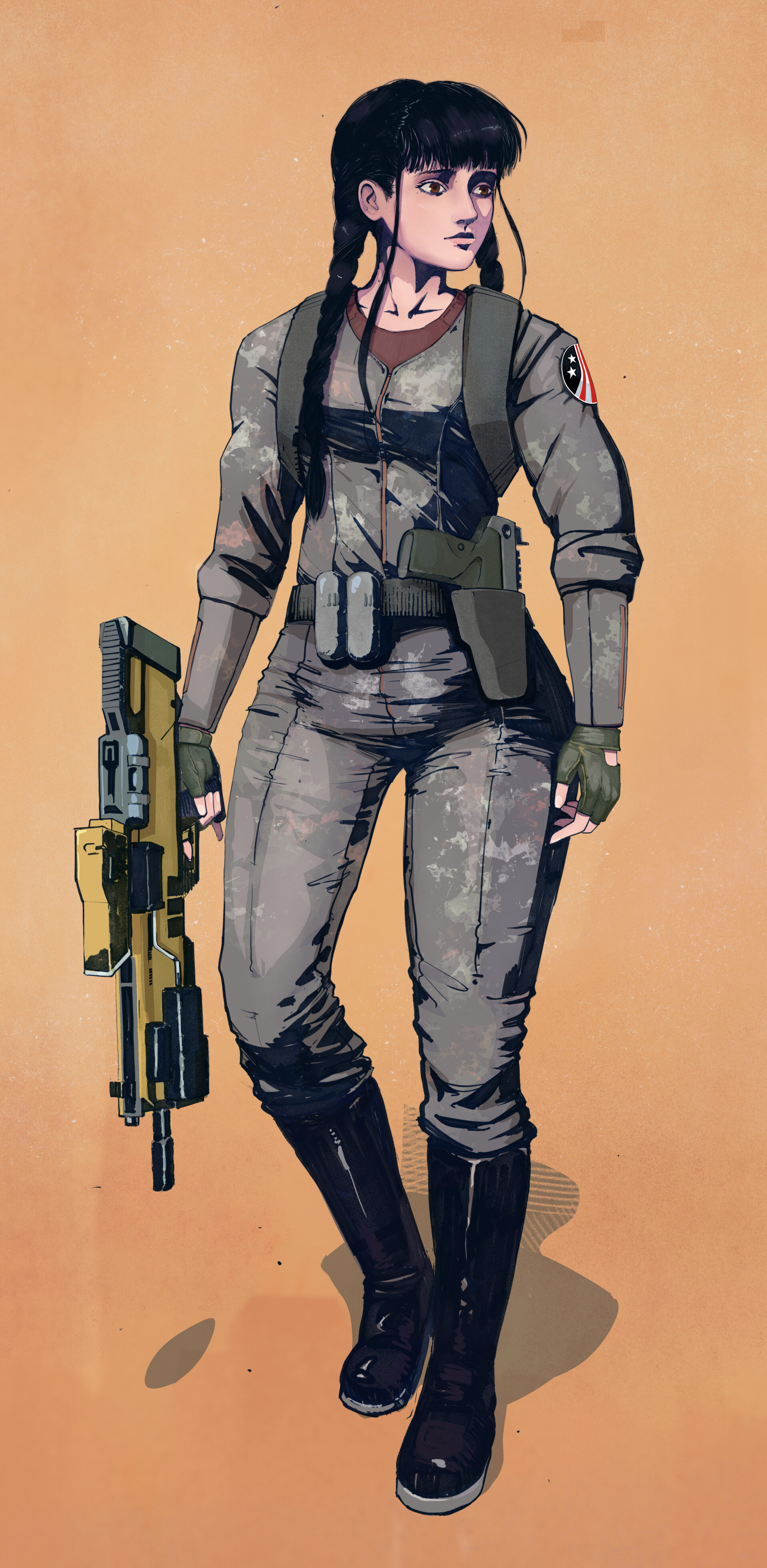 ArtStation - Commission - "Hunter" Wolfe