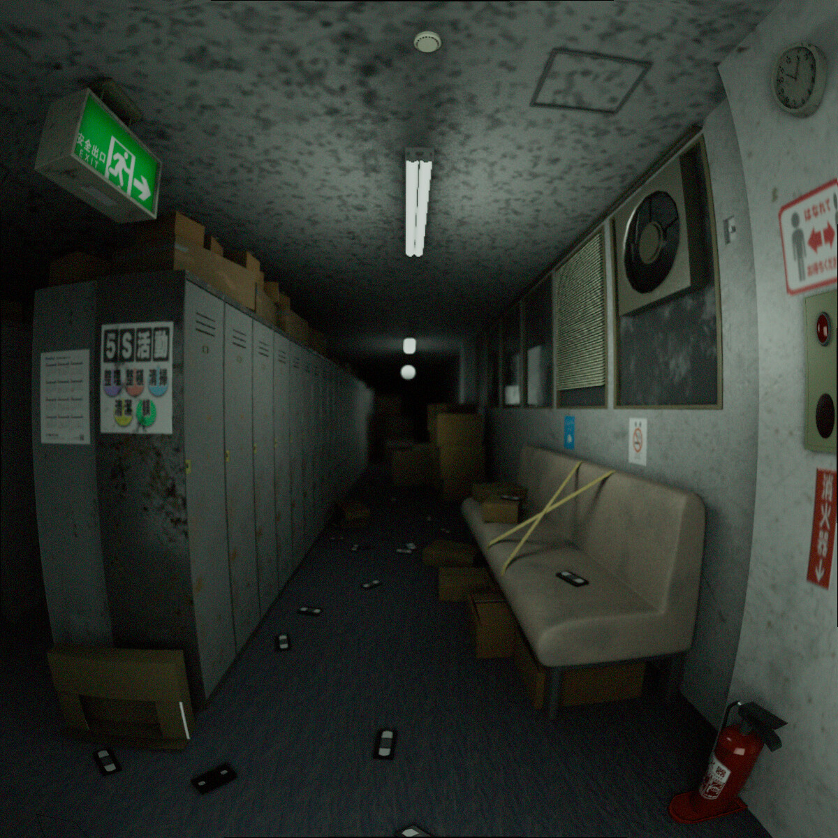 ArtStation - Locker Room