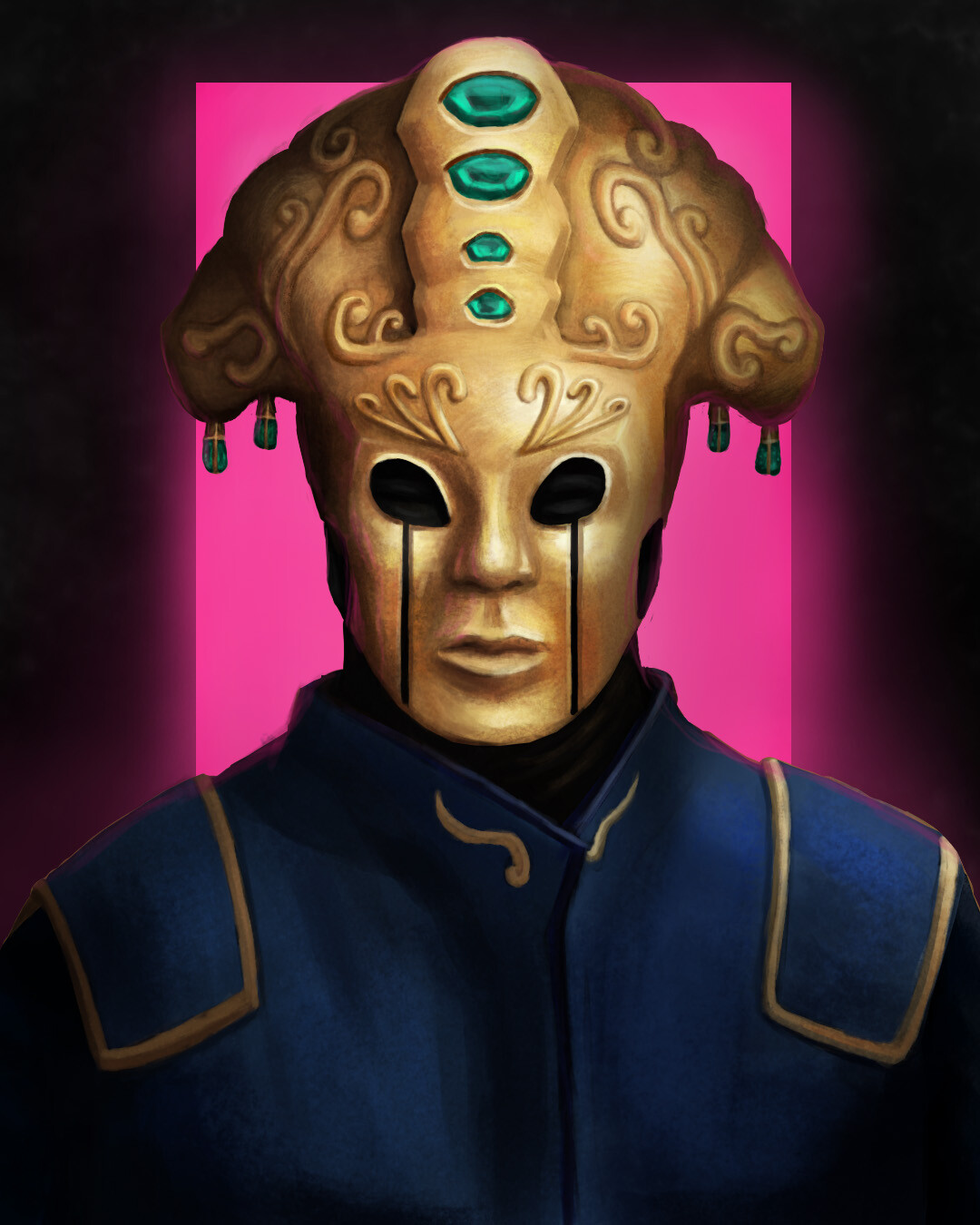 ArtStation - The Masked King Concept Art