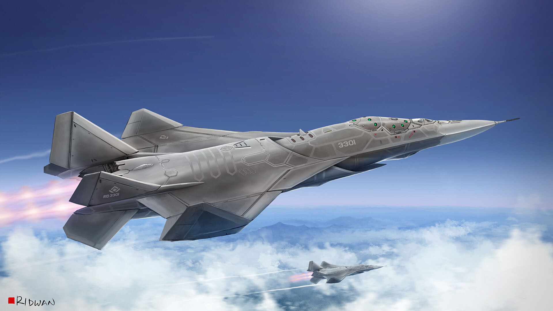 ArtStation - Stealth Fighter Jets 20250205