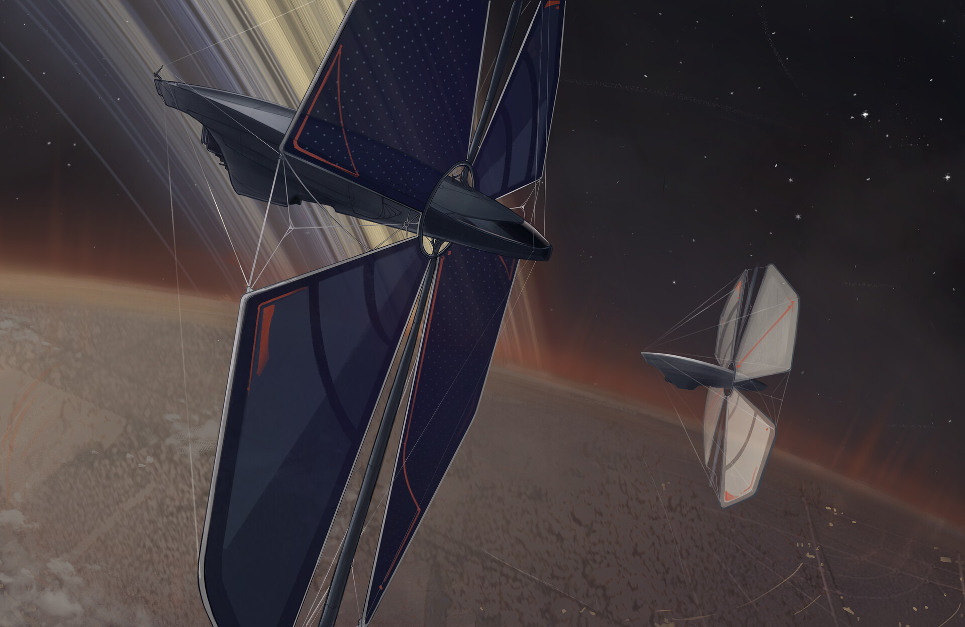 ArtStation - Solar Sailors