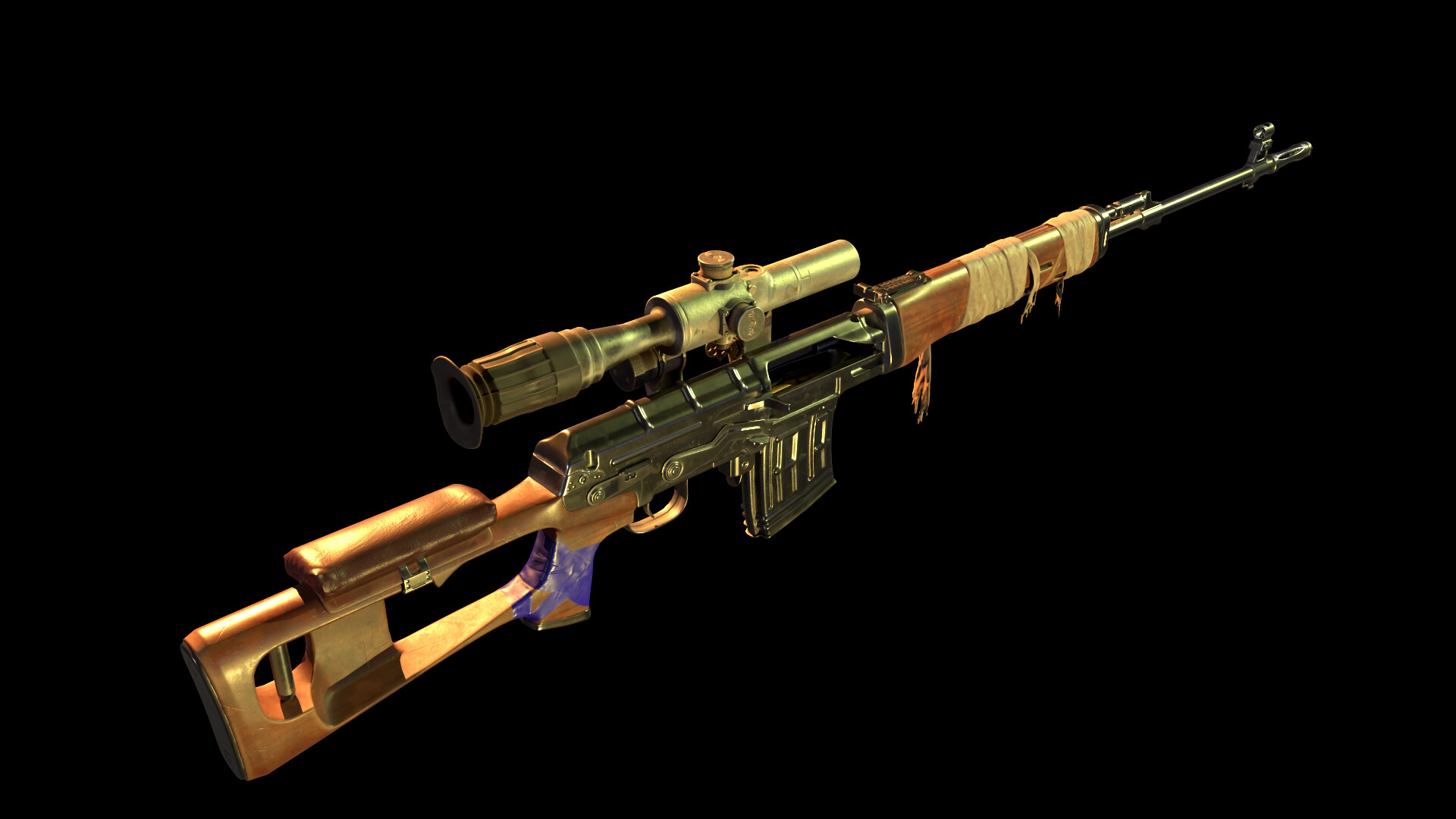 Kyryl - SVD-Dragunov Sniper Rifle animation