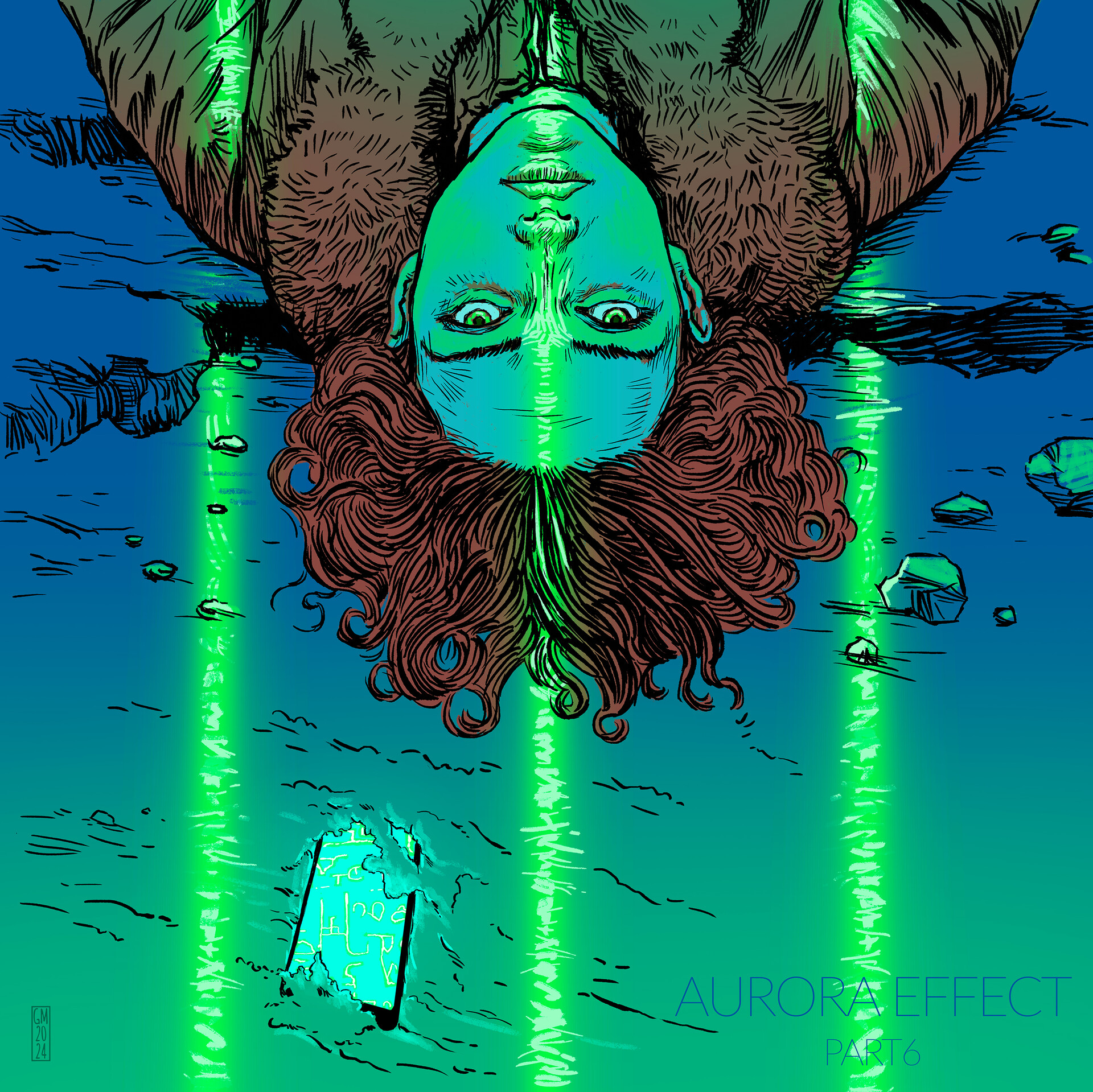 ArtStation - Aurora effect / part 6 / sketch