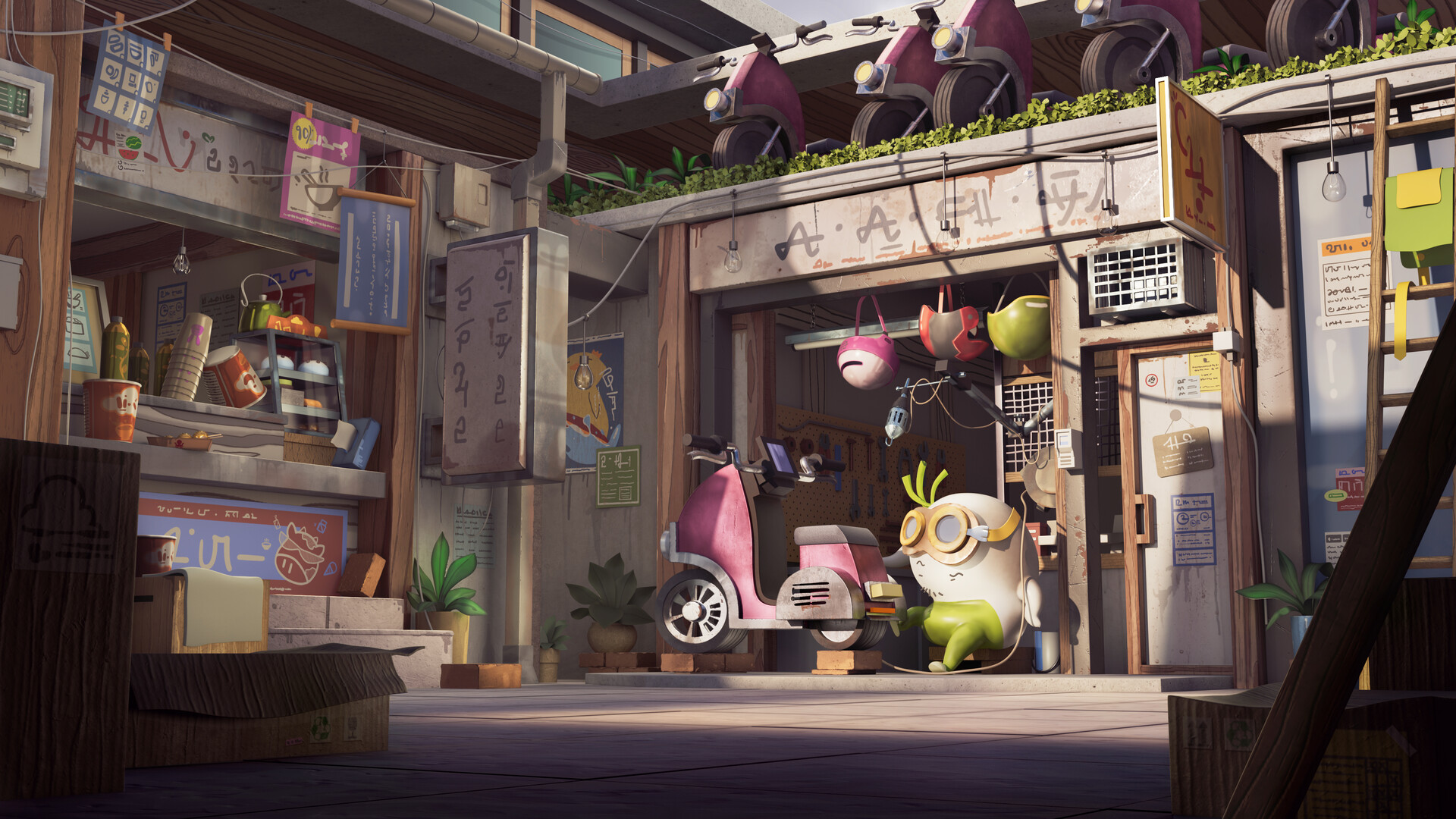 ArtStation - Bike Shop