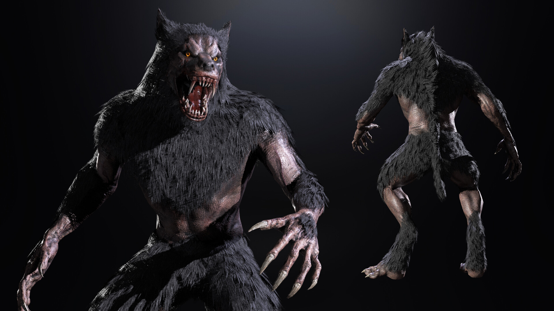 ArtStation - "Werewolf" Mythical Creature