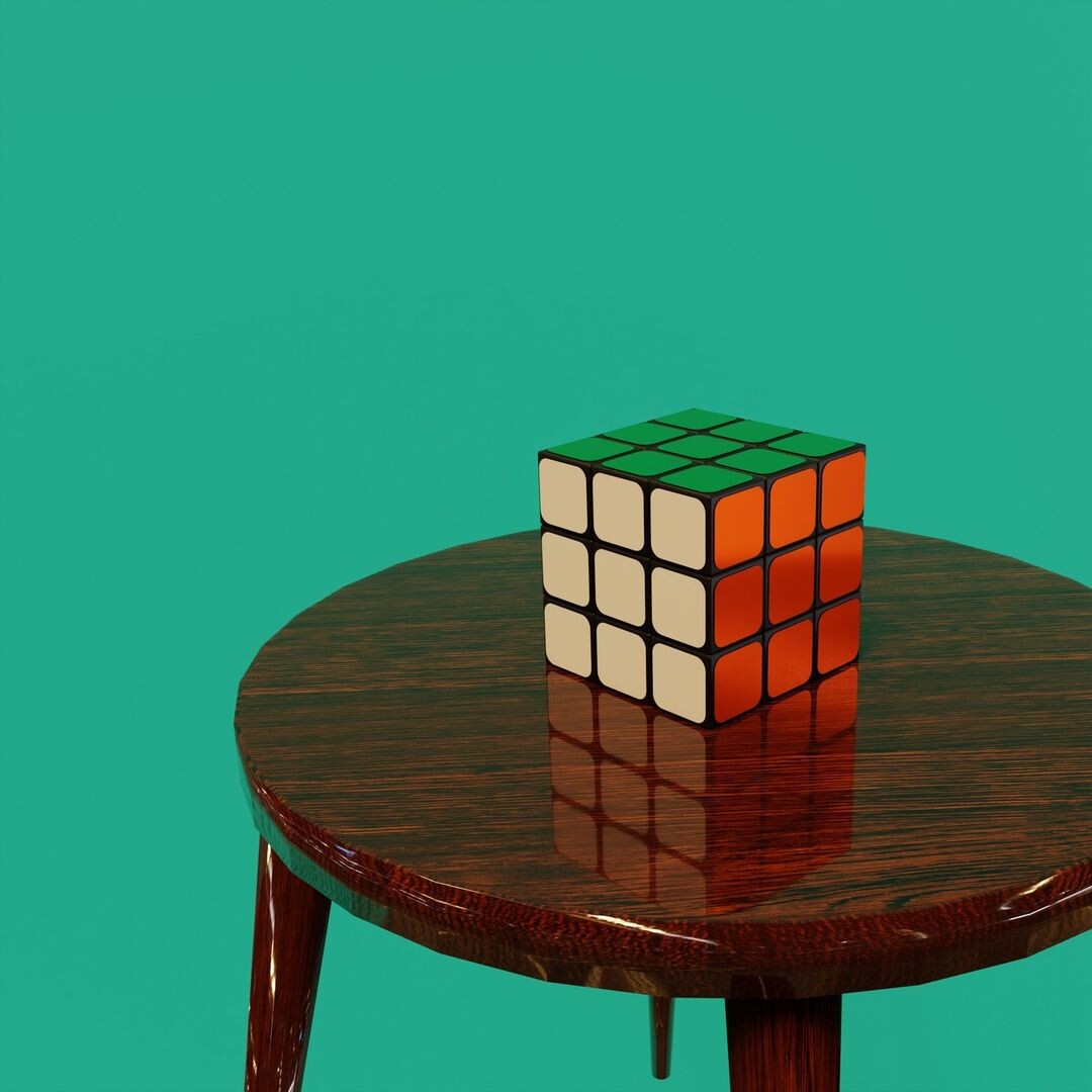 ArtStation - 3d cube visualization