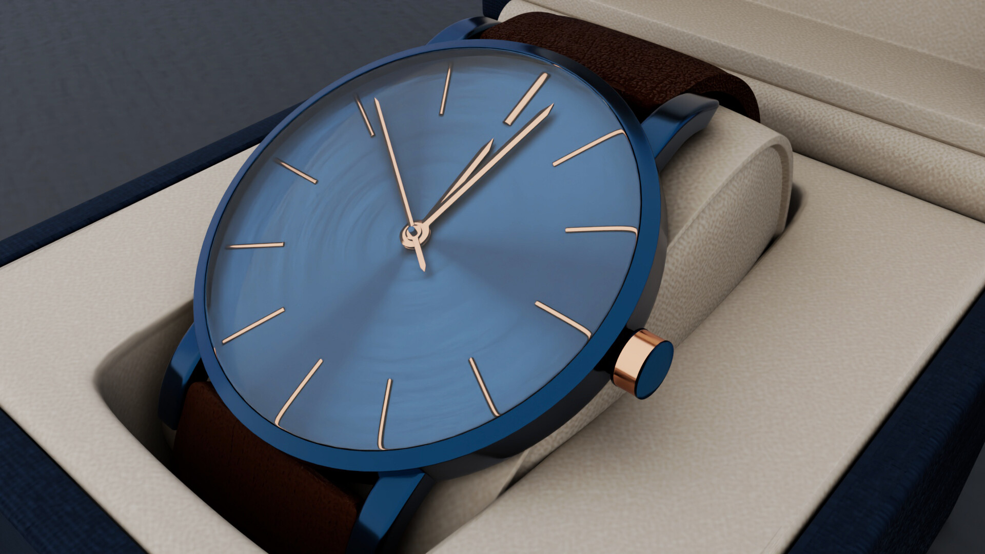 ArtStation - Procedurally Animated Ticking Watch