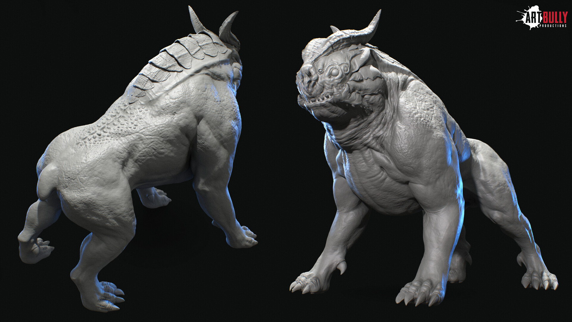 Art Bully Productions - Alien Dog Creature