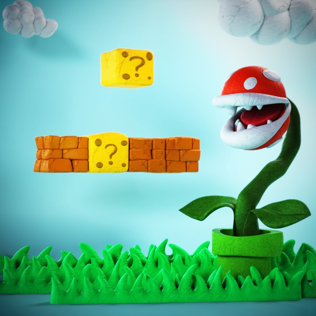 ArtStation - CLAY MARIO
