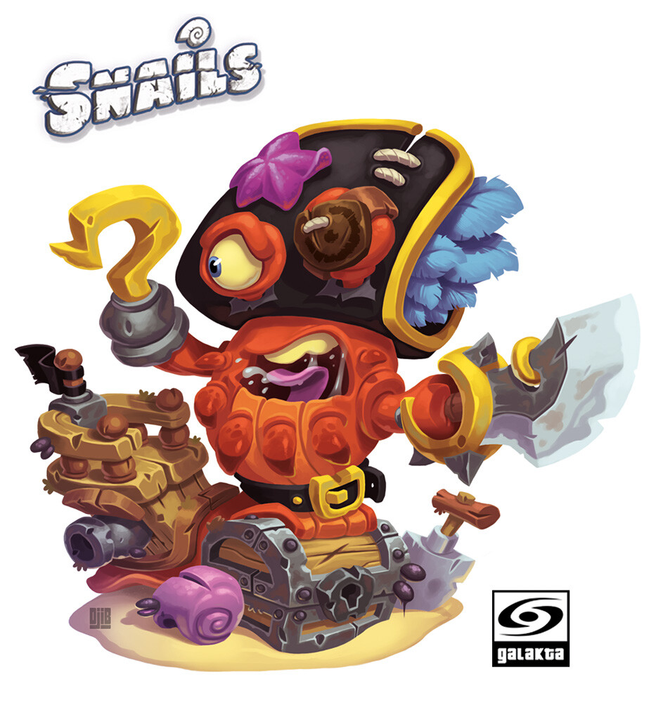 Jean-Baptiste "Djib" Reynaud - Snails (Bosses-2nd Batch)