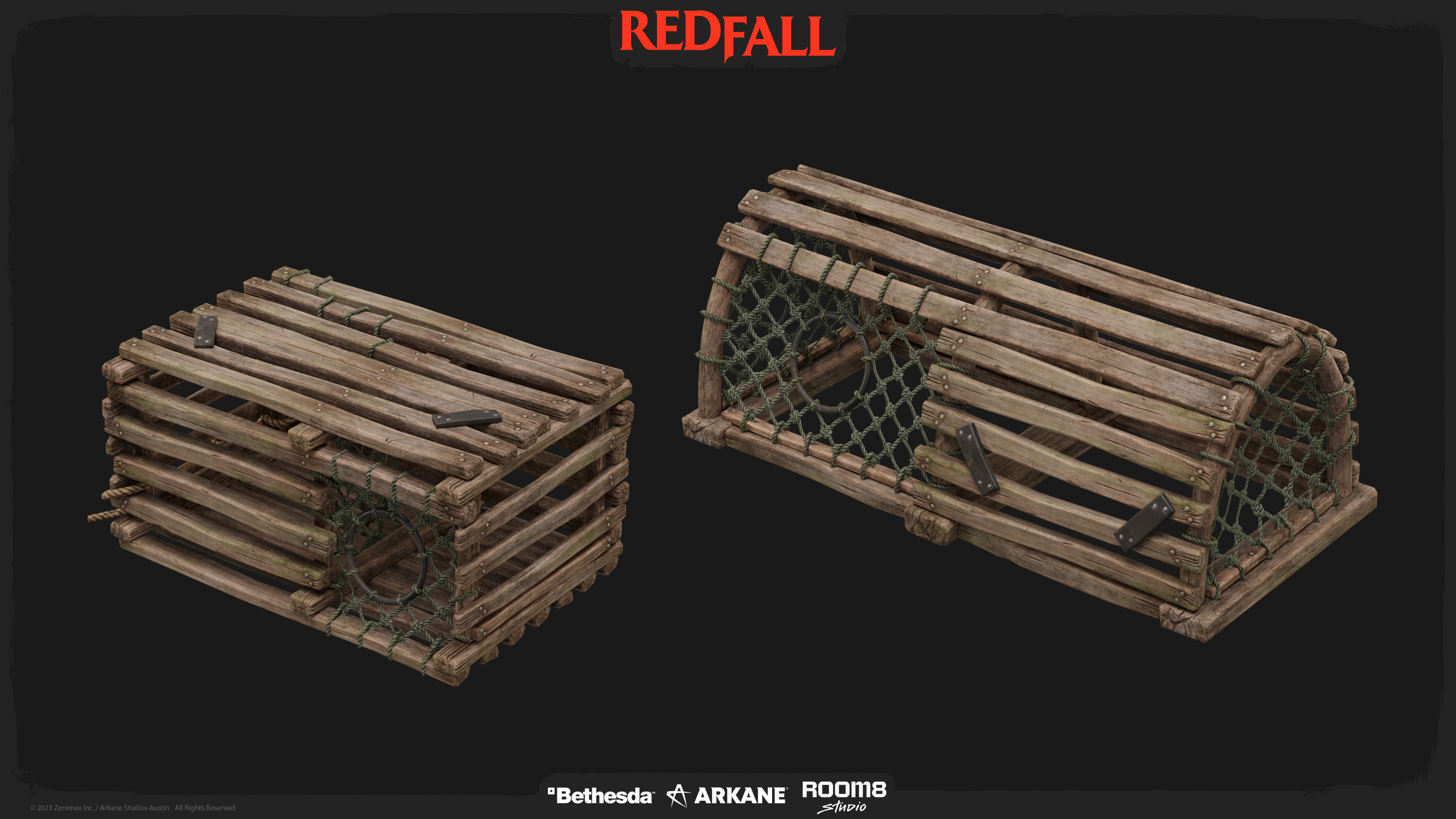 Room 8 Studio - Portfolio - Small Props (Redfall)