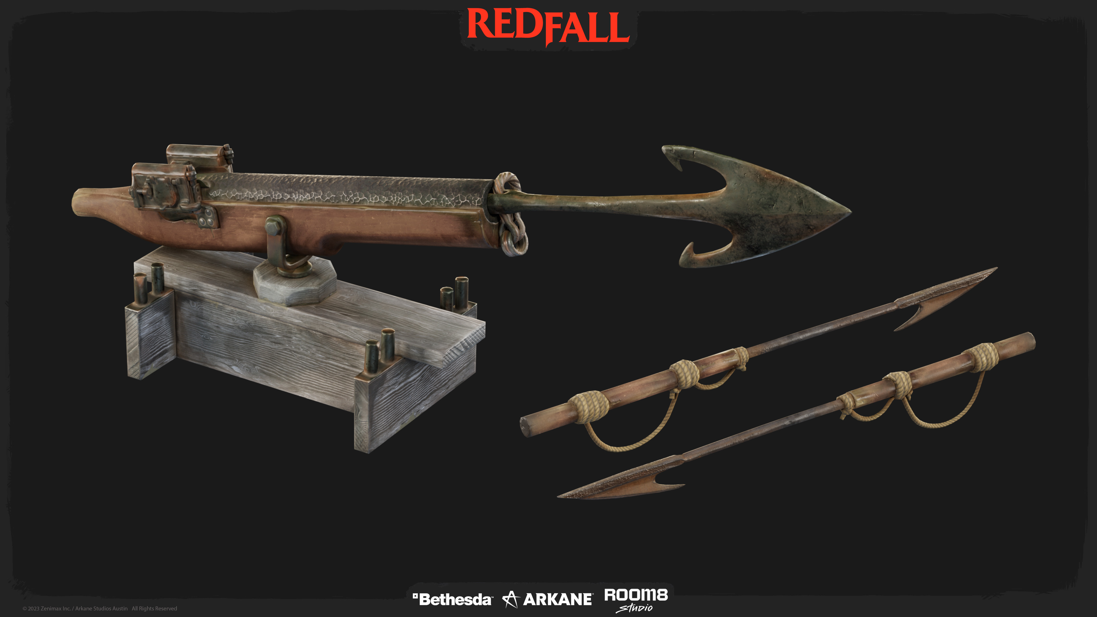 Room 8 Studio - Portfolio - Small Props (Redfall)