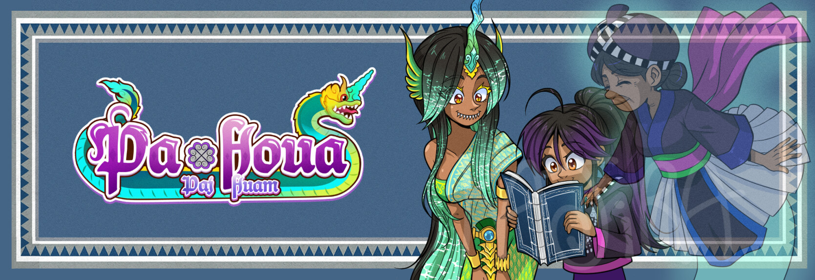 KAJiRA - Pa Houa VTuber Illustrations