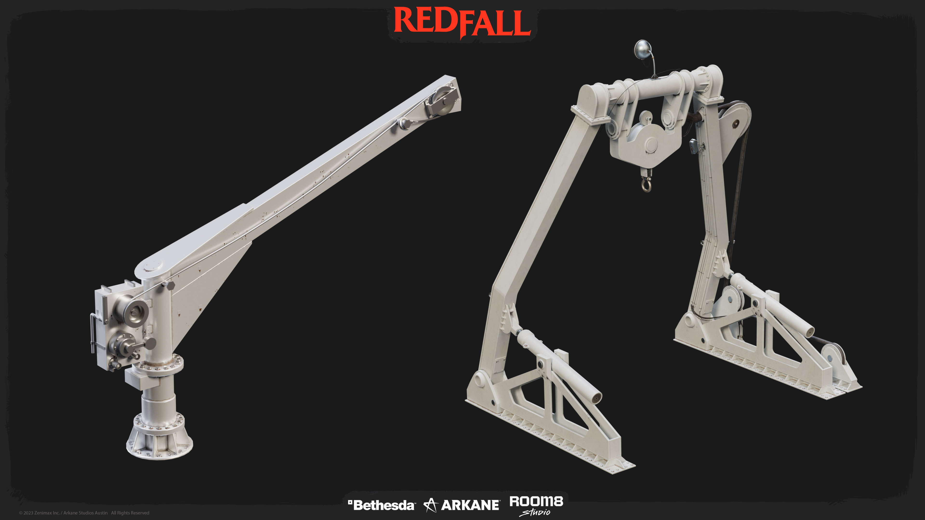 Room 8 Studio - Portfolio - Huge Props (Redfall)