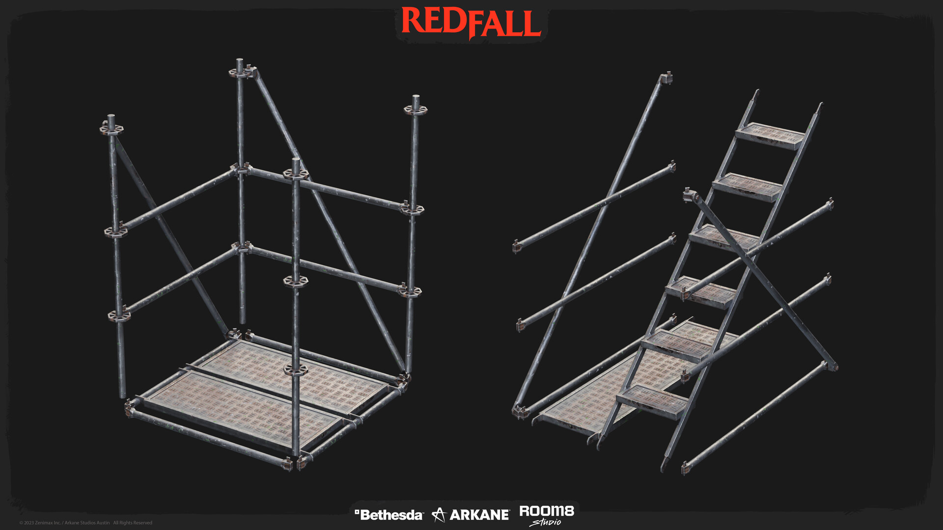 Room 8 Studio - Portfolio - Structures (Redfall)