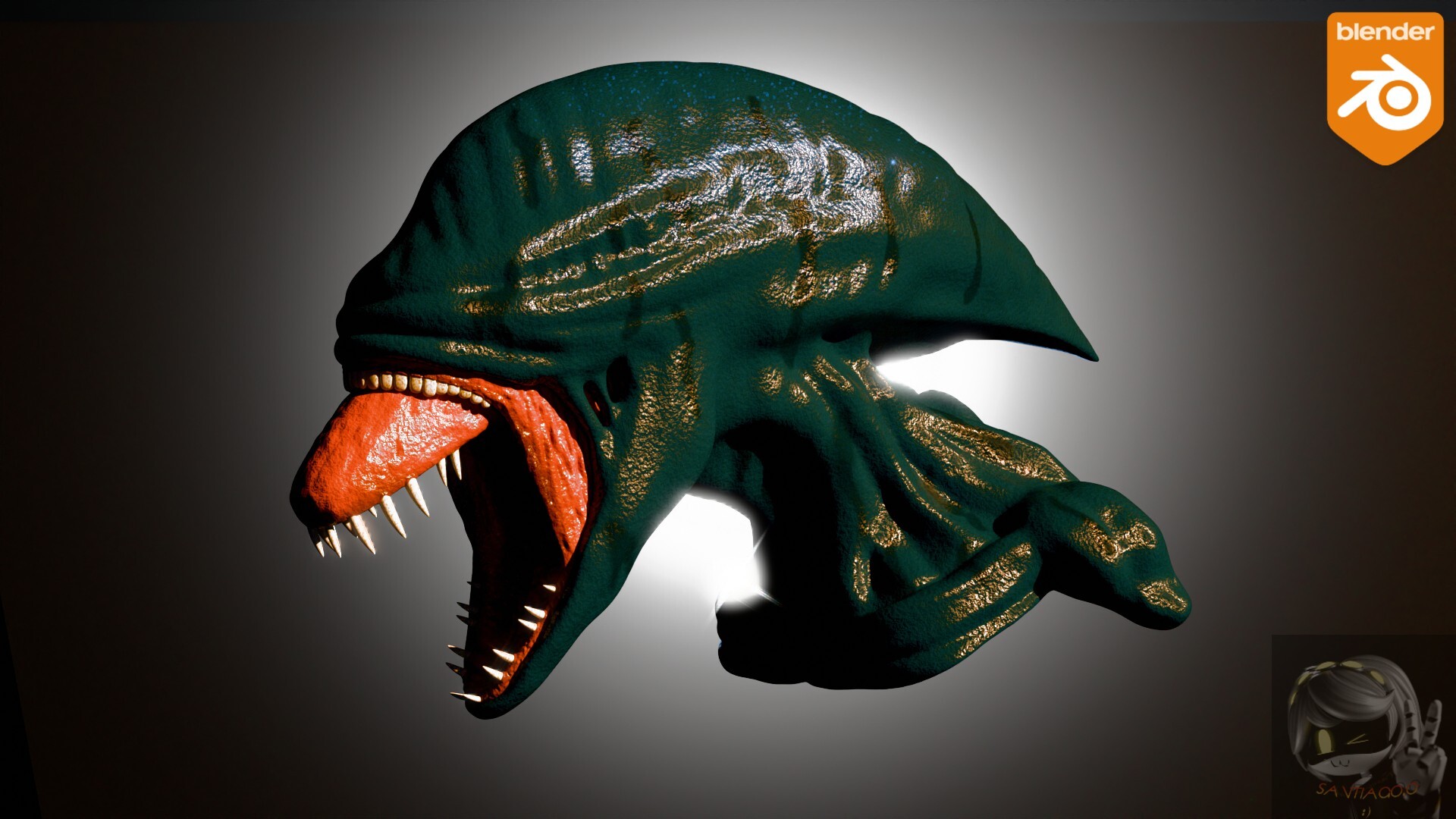 ArtStation - prometheus alien deacon