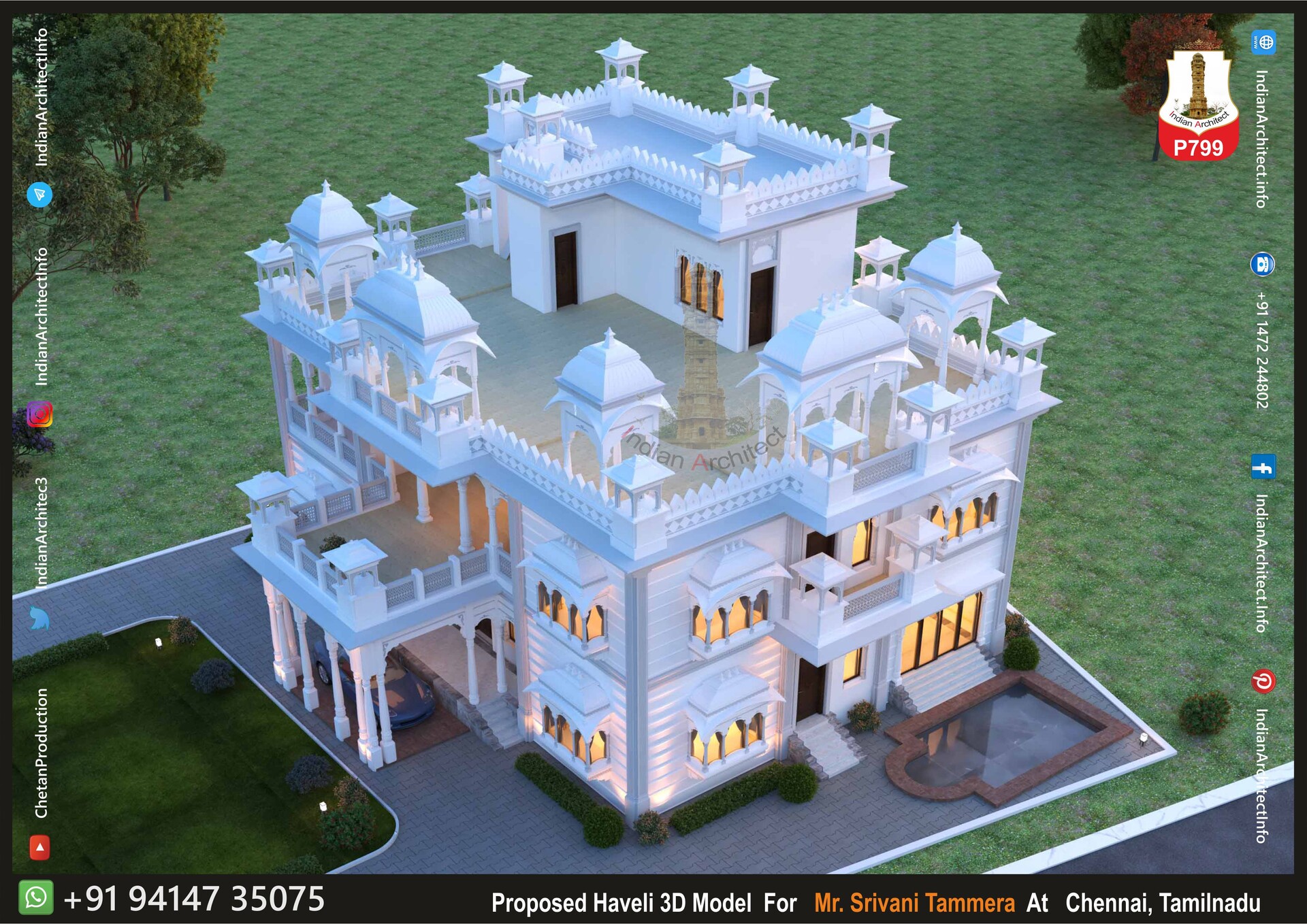 ArtStation - p799 Heritage Haveli Project