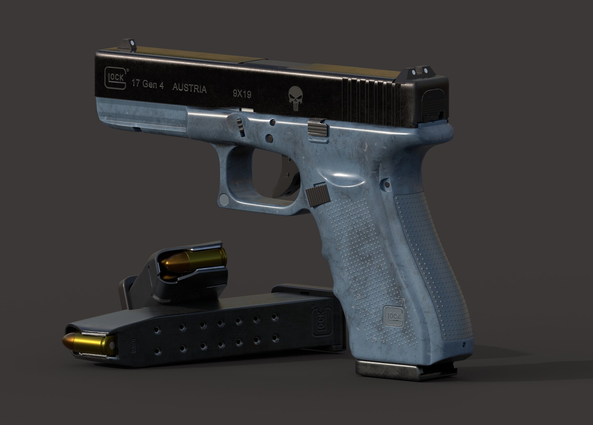 ArtStation - Glock 17 4 gen