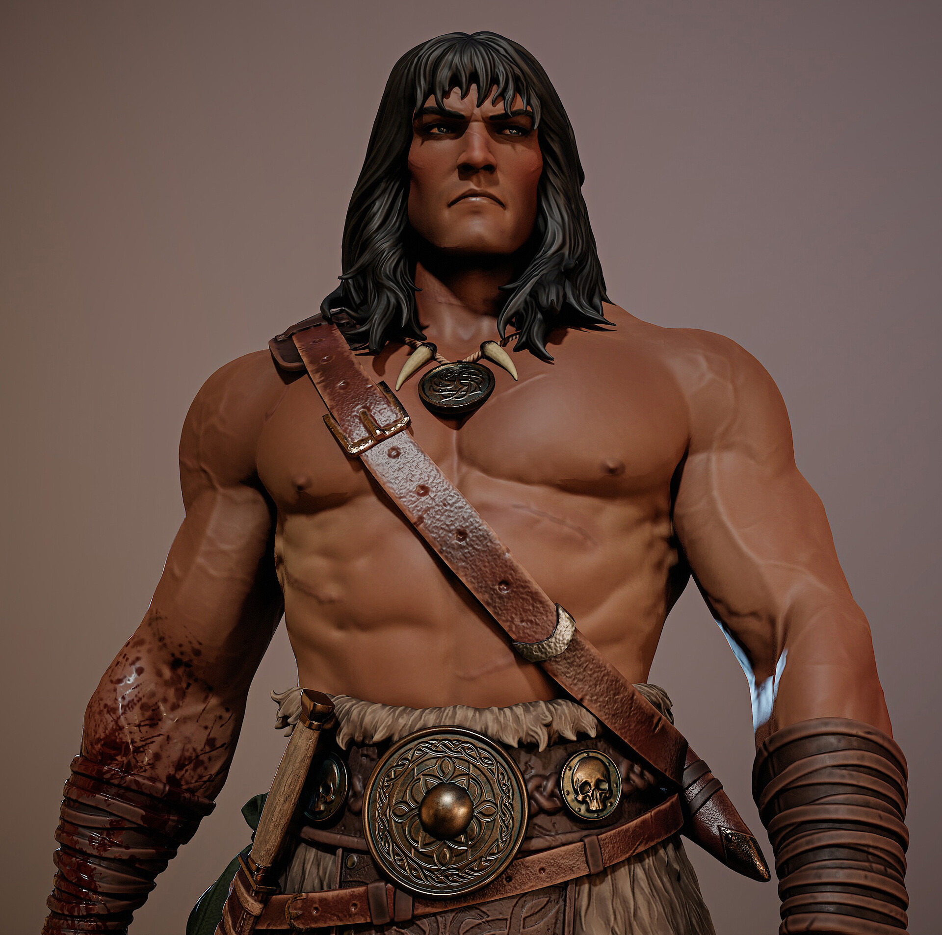 ArtStation - Conan the Barbarian Statue