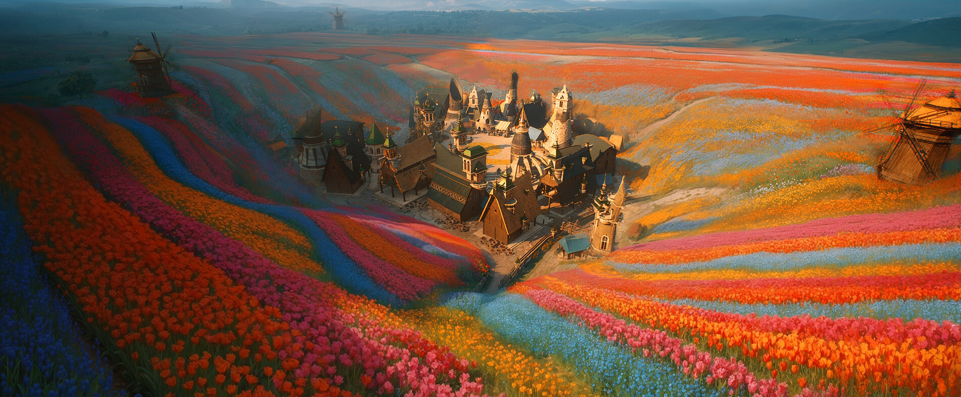 ArtStation - Wicked - Munchkin Land Exploration