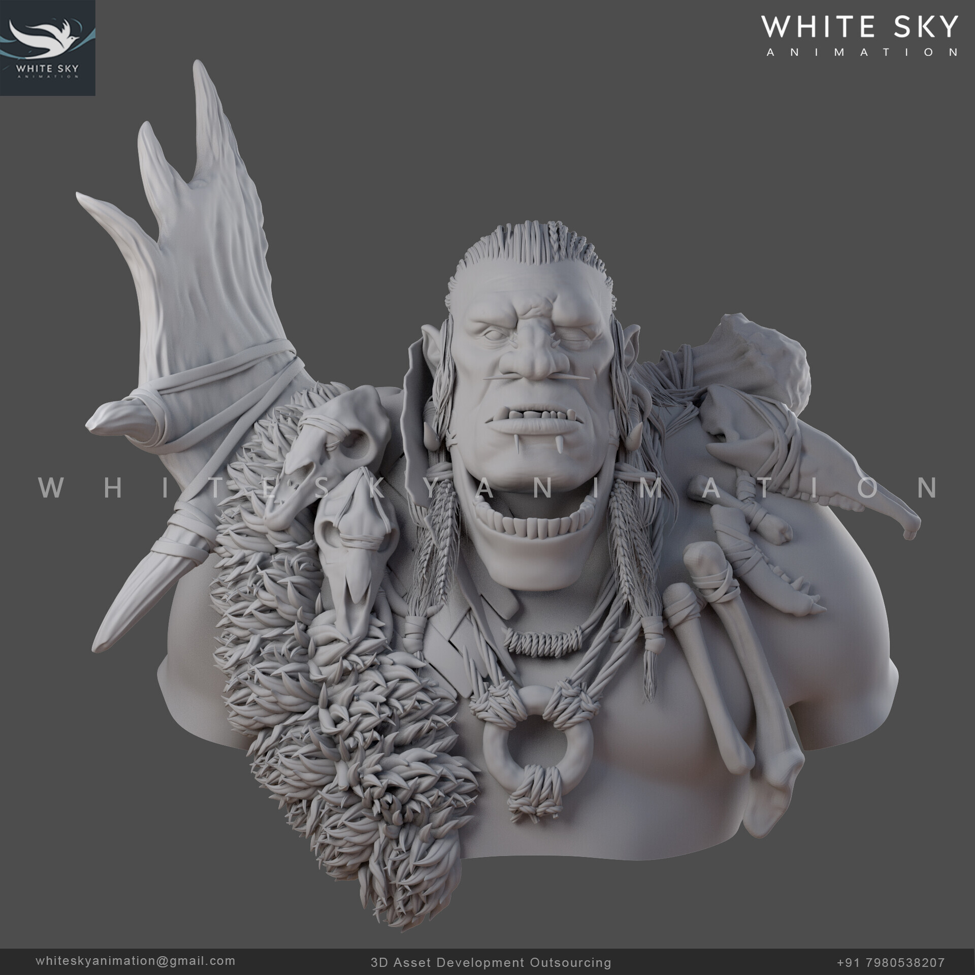 ArtStation - Orc Warrior