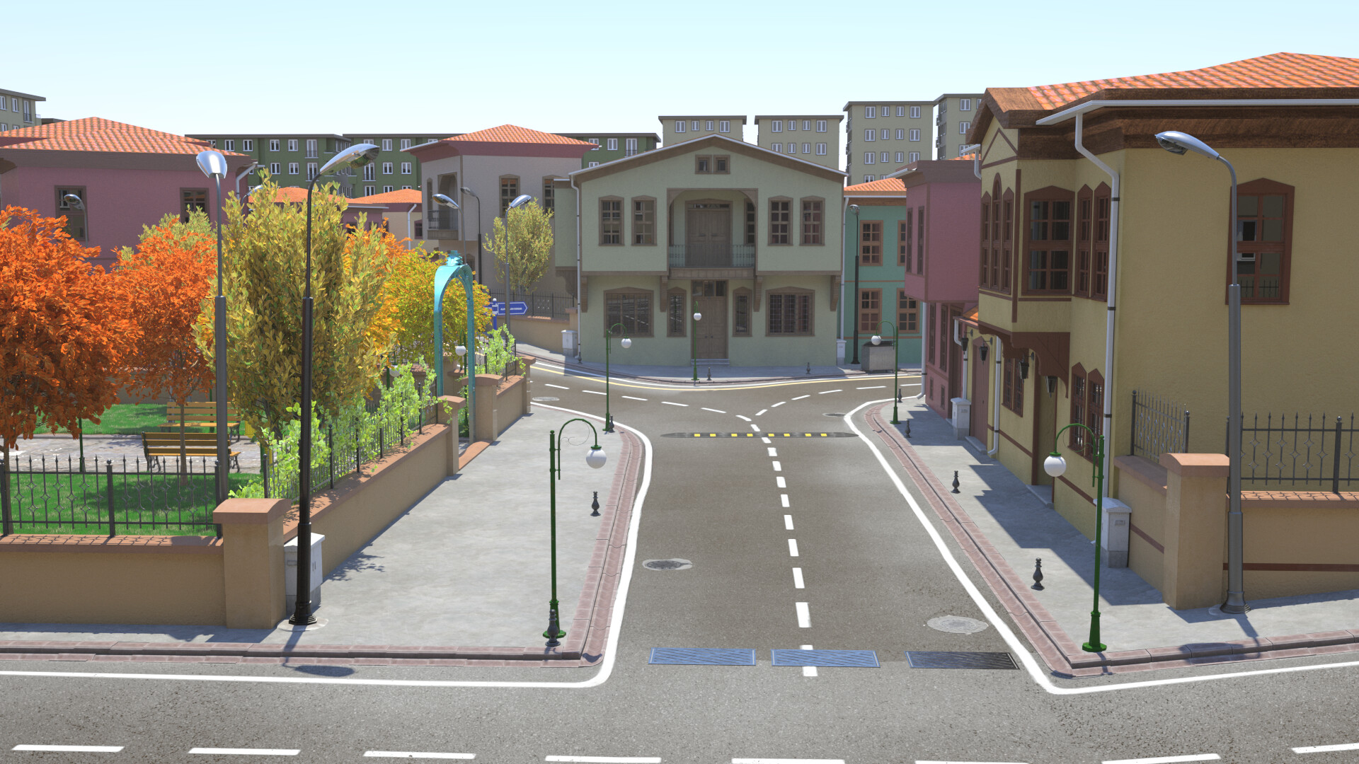 ArtStation - Environment Modeling/Texturing/Rendering (Tv Series Project)