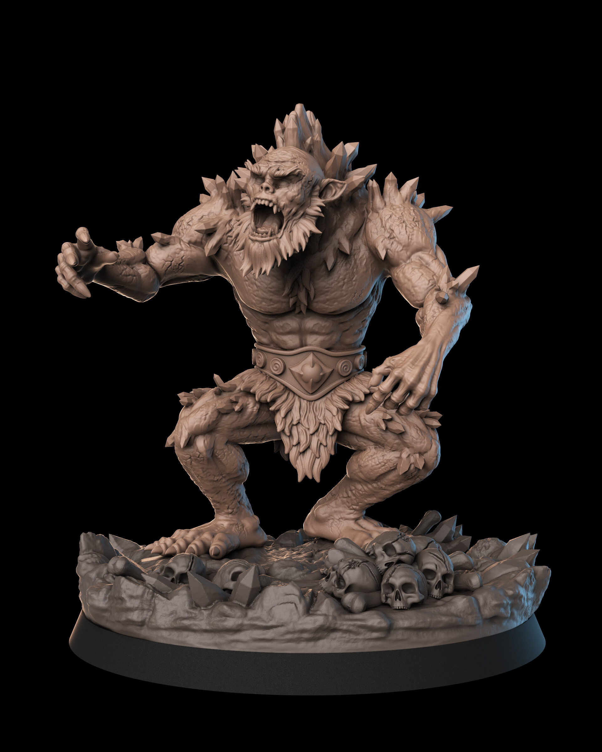 ArtStation - Ice Troll