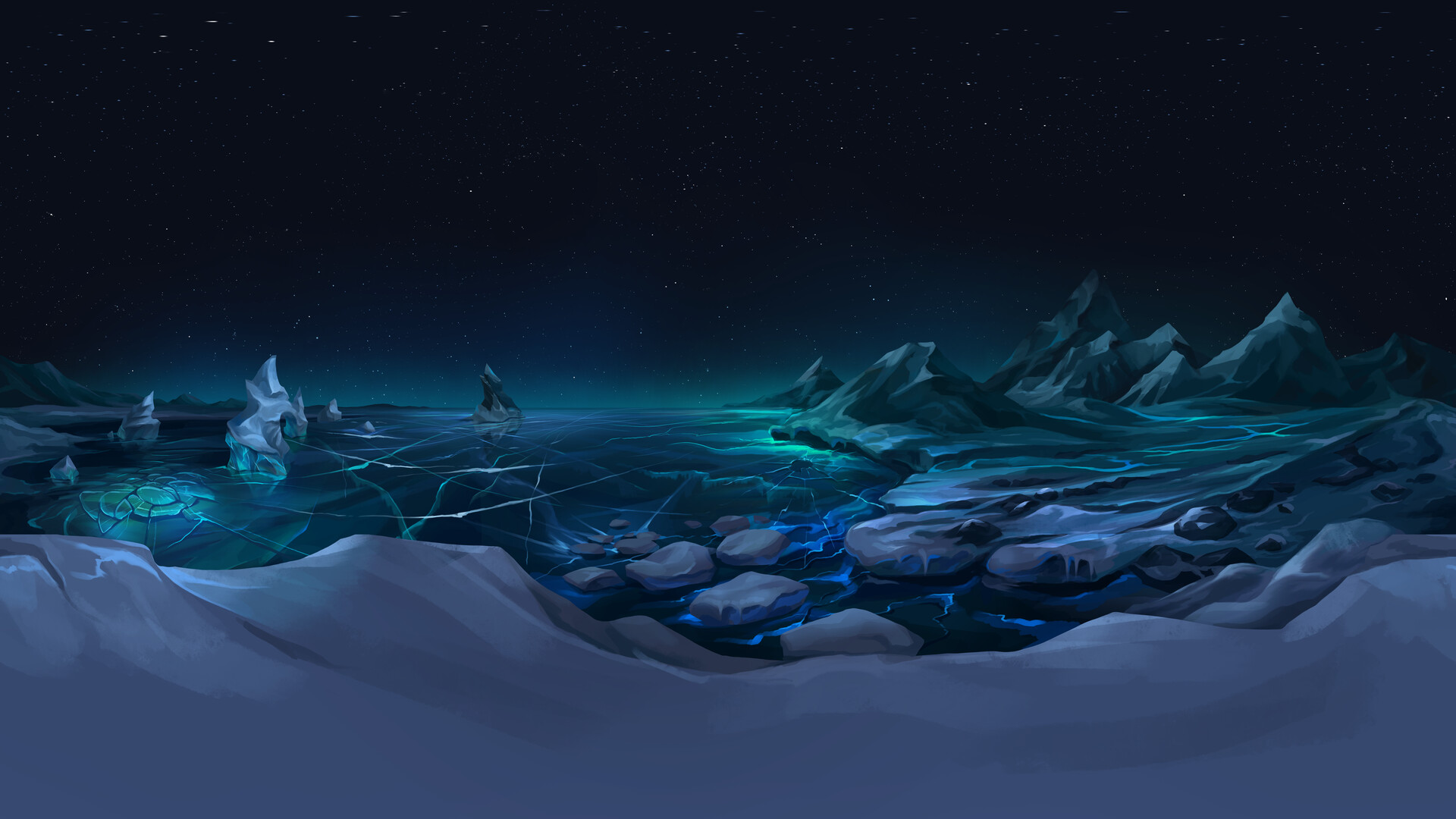 fantasy night skybox