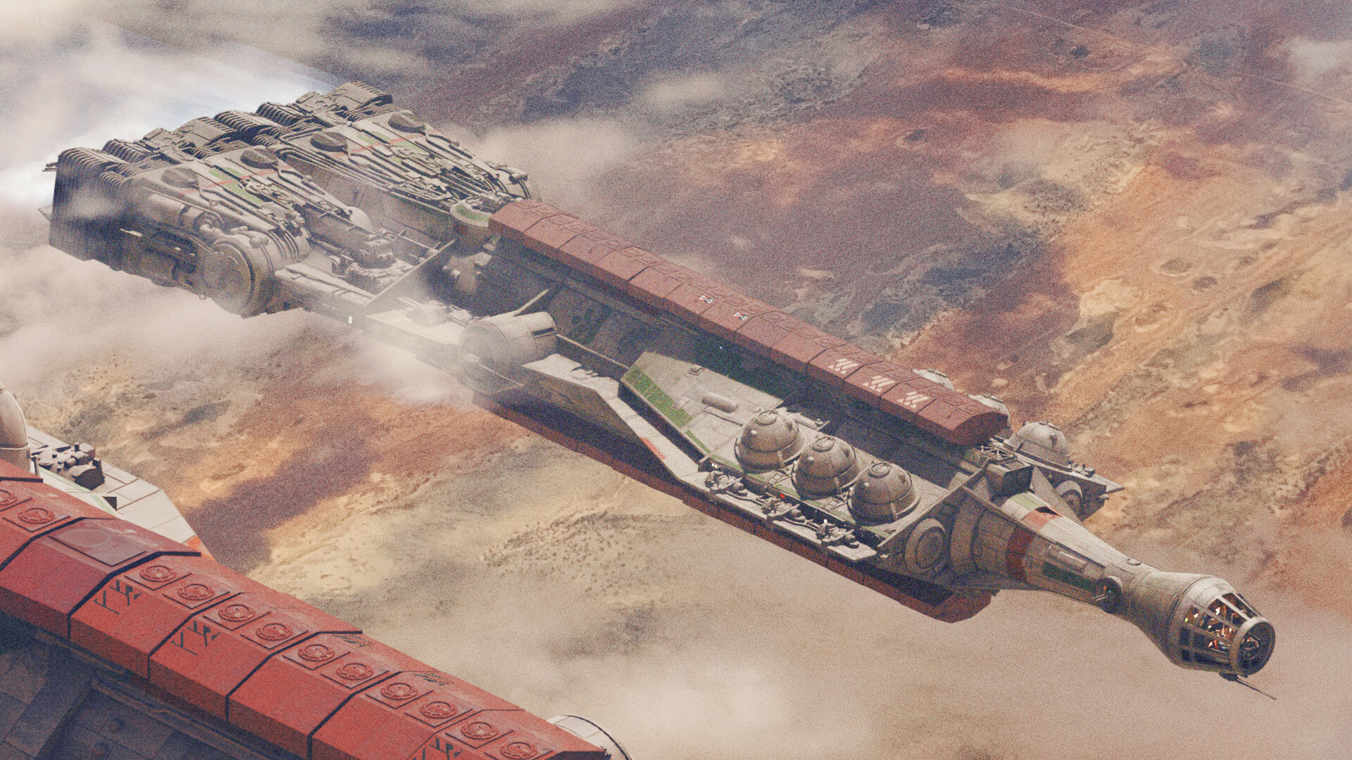 Angelos Karderinis - CC-32 Corellian Cutter, Cargo Run! ( Rendering ...