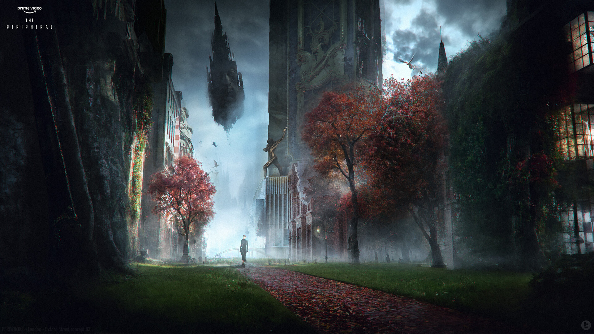 ArtStation - Oxford Street _ The Peripheral