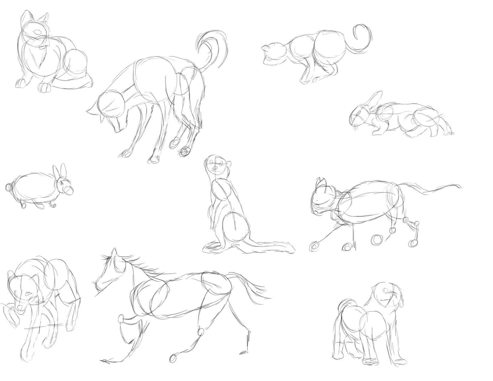 ArtStation - Fluid Forms: Gesture Drawing Collection