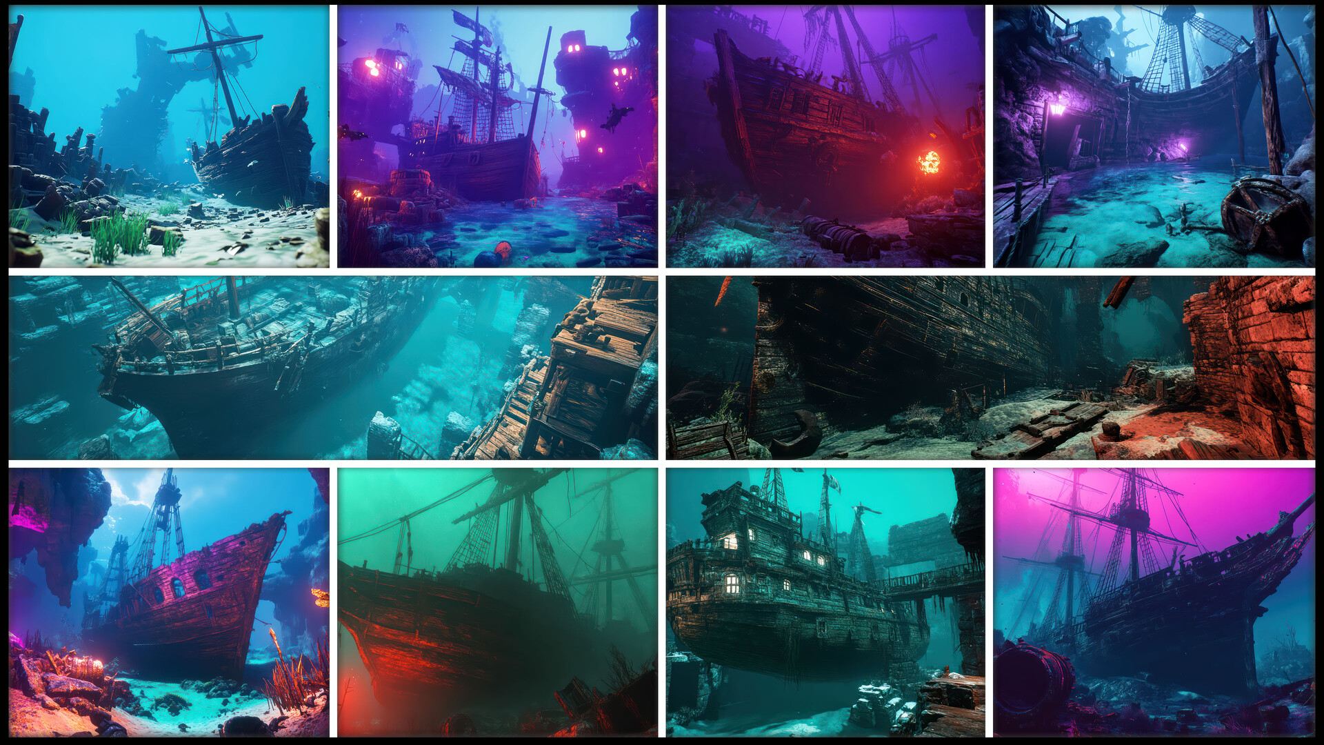 Ferial Concept - 🔹240 Sunken Shipwreck - Environment Concept Reference ...