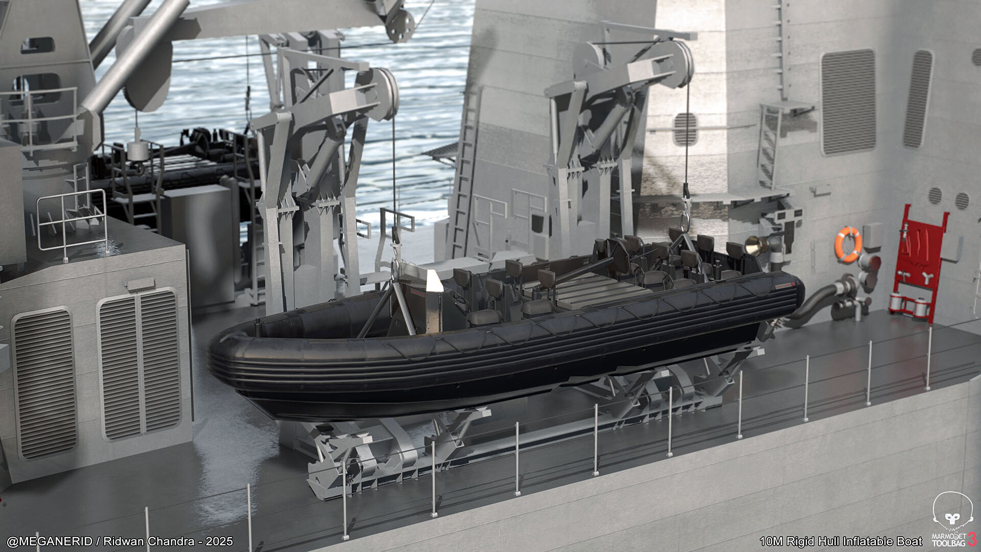 Ridwan Chandra - MeganeRid - 10m RHIB (Rigid Hull Inflatable Boat)