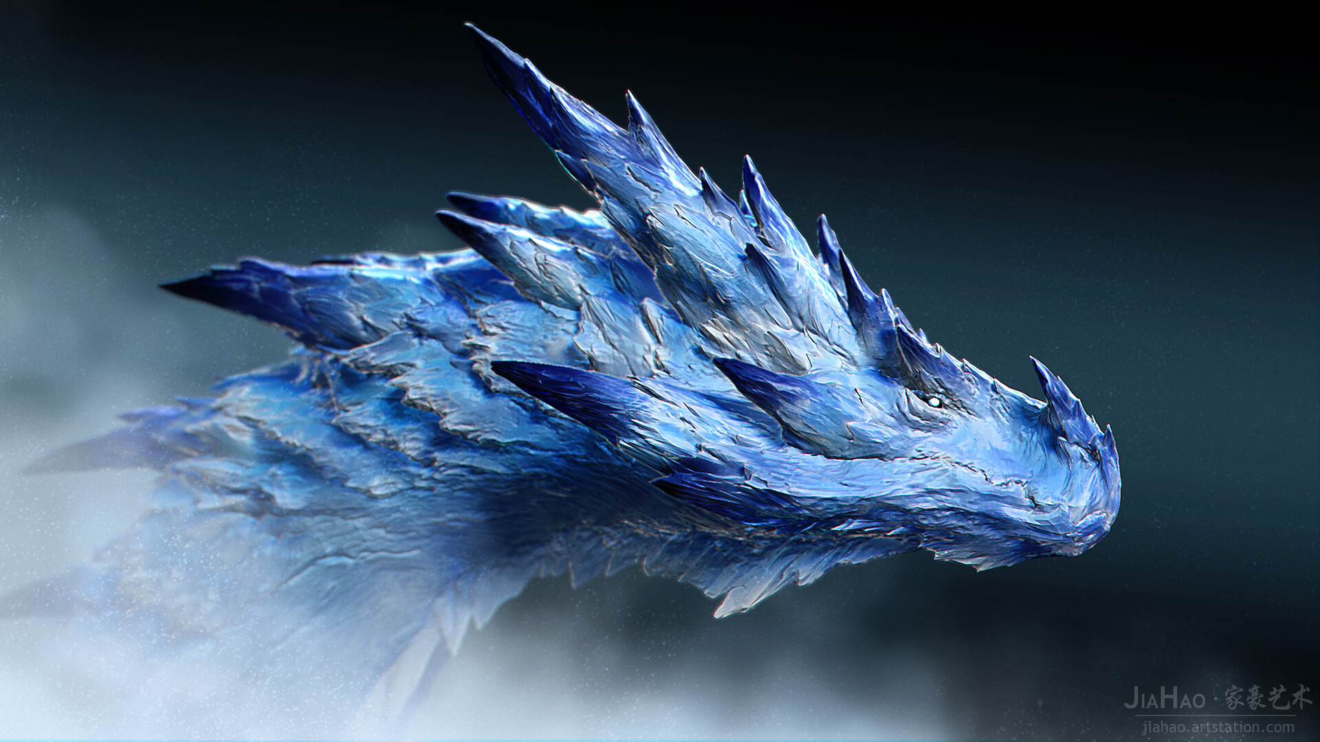 ArtStation - Ice Dragon