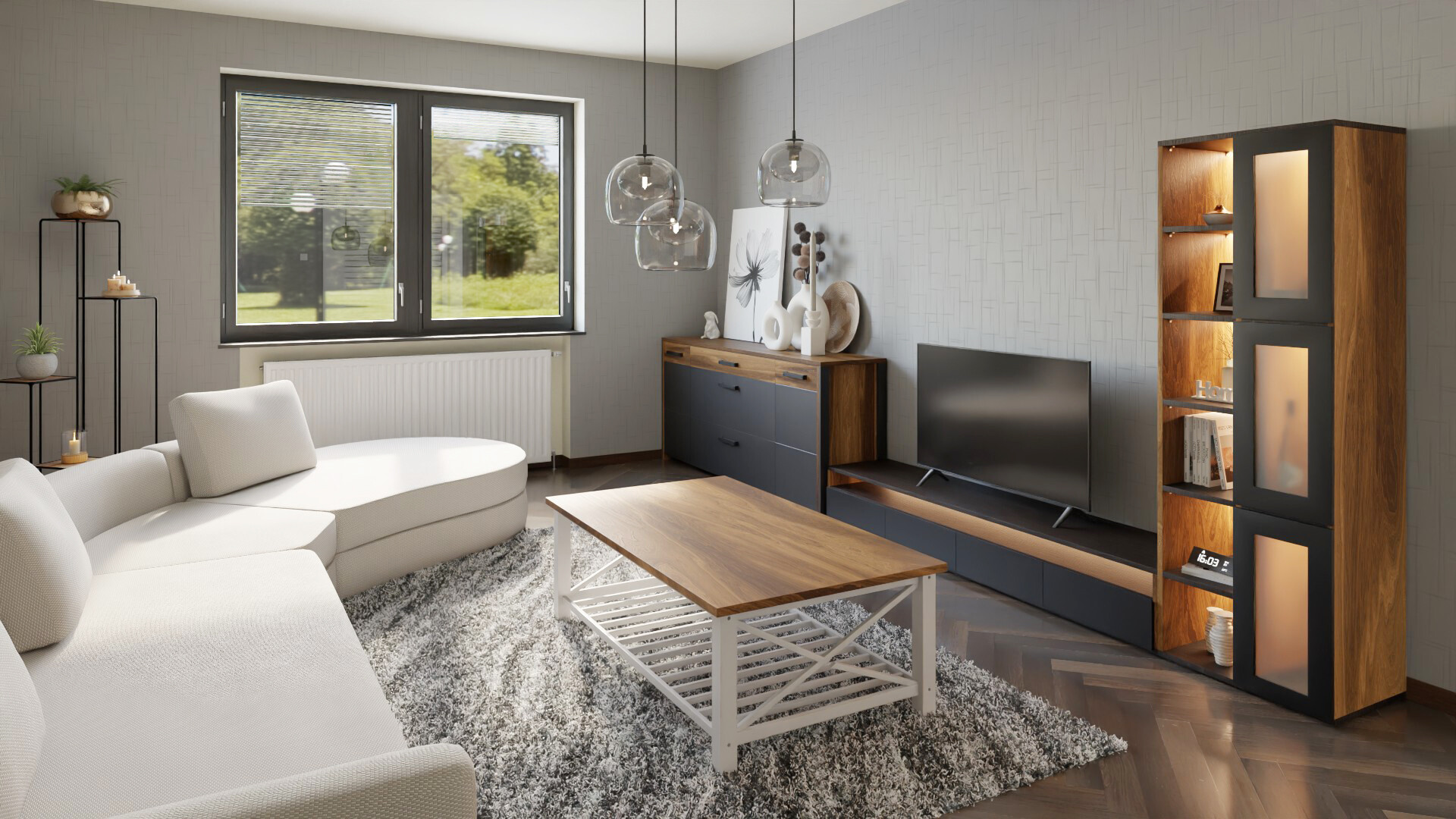 ArtStation - Living Room - Blender 3D Visualisation